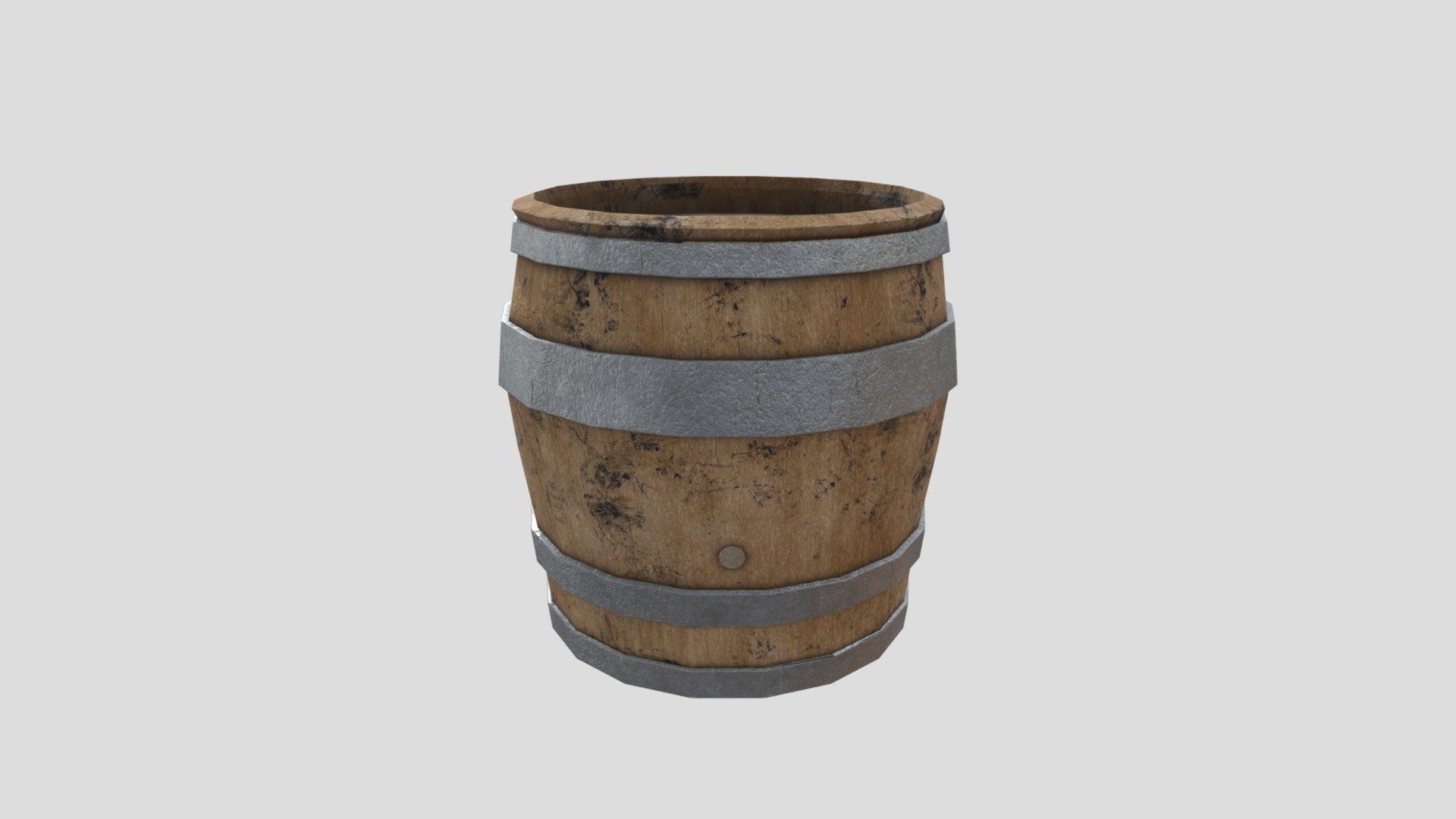 Western style barrell with cork - 3D model by FlynnGlassar [cecab83 ...