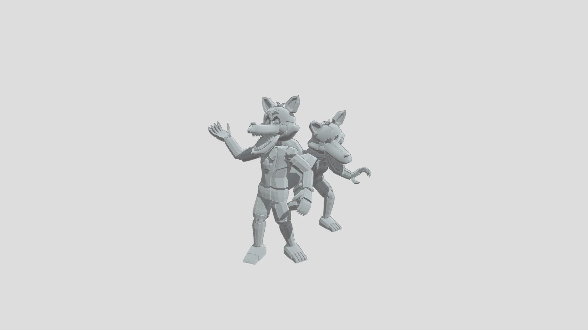 Funtime Foxy - Download Free 3D model by mubloxy [cecaece] - Sketchfab