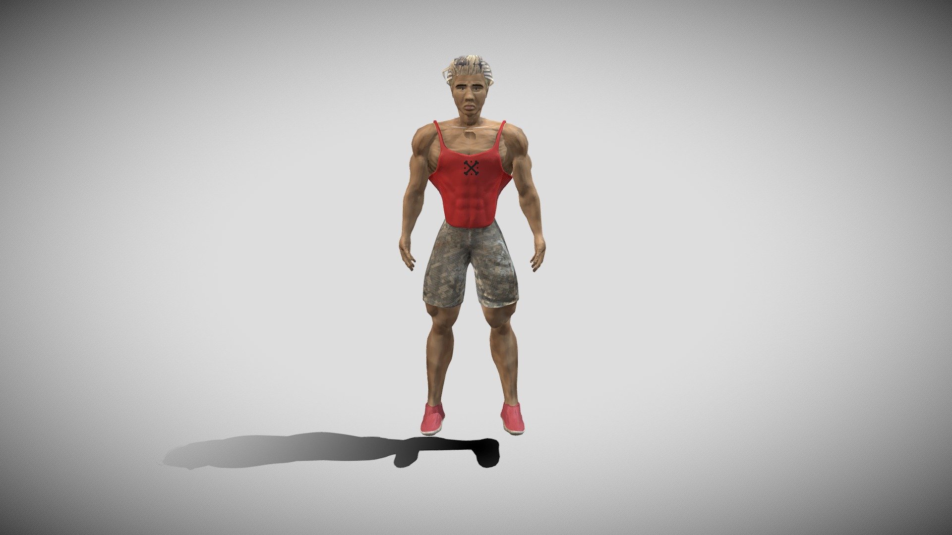 bodybuilding traveller - 3D model by Solomon Gooden (@solomon70 ...