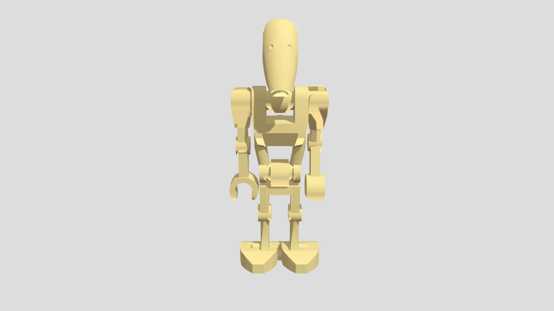 battle droid - Download Free 3D model by s70528178 [cecc081] - Sketchfab
