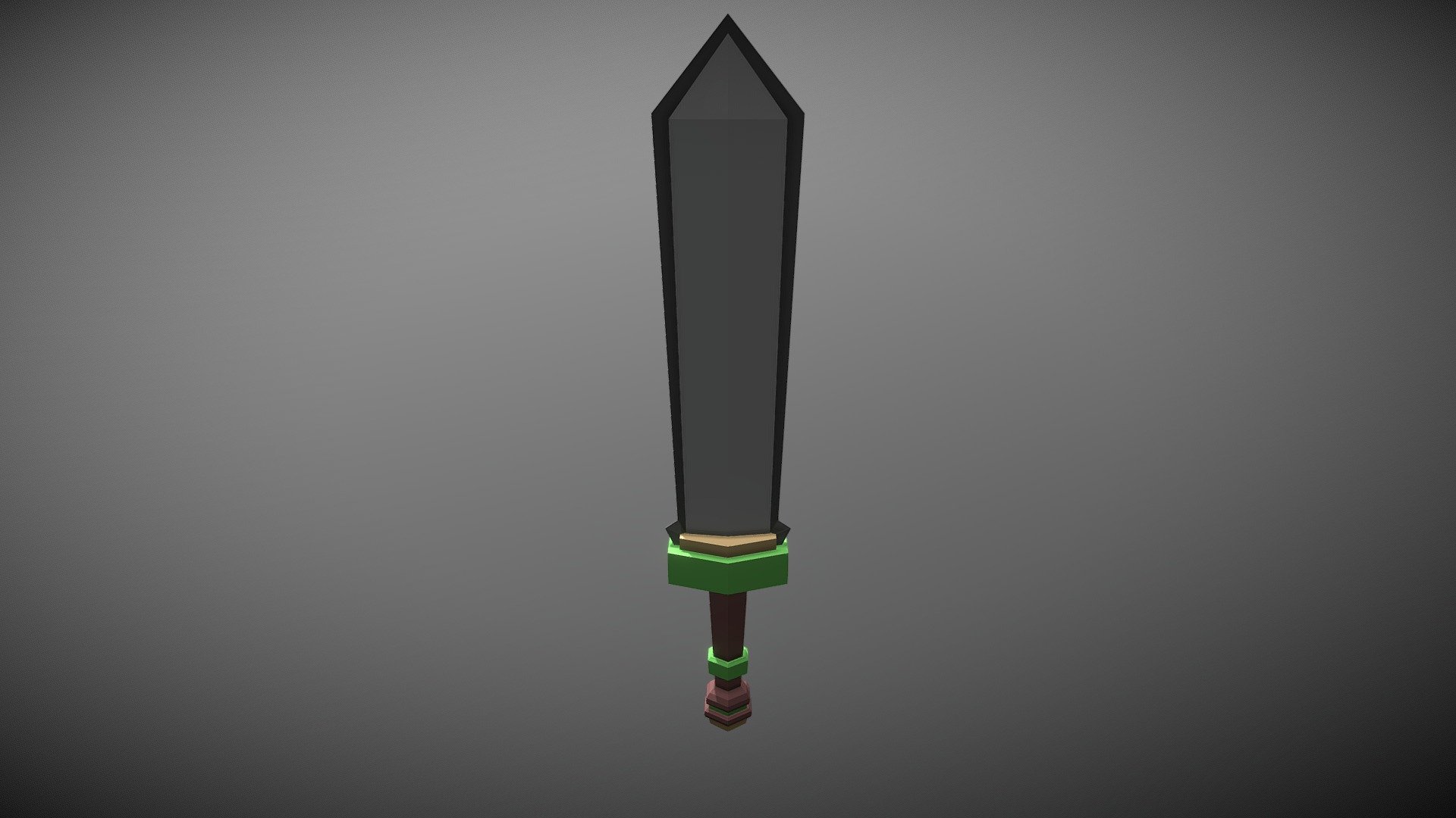 Sword from Tutorial [Blender 2.8] - 3D model by DuendeBrek [ceccc30 ...