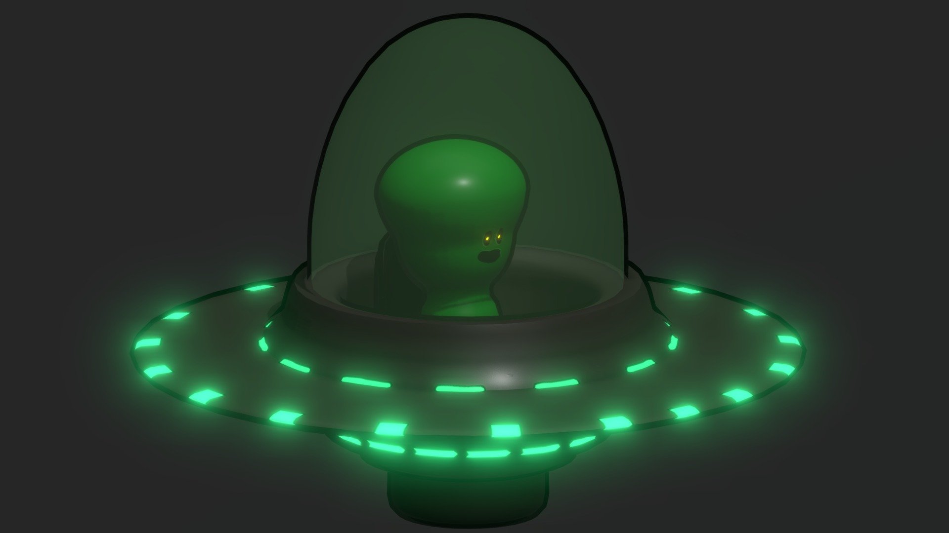 UFO - Download Free 3D model by Jack M (@Jack_Miles) [cecddc3] - Sketchfab