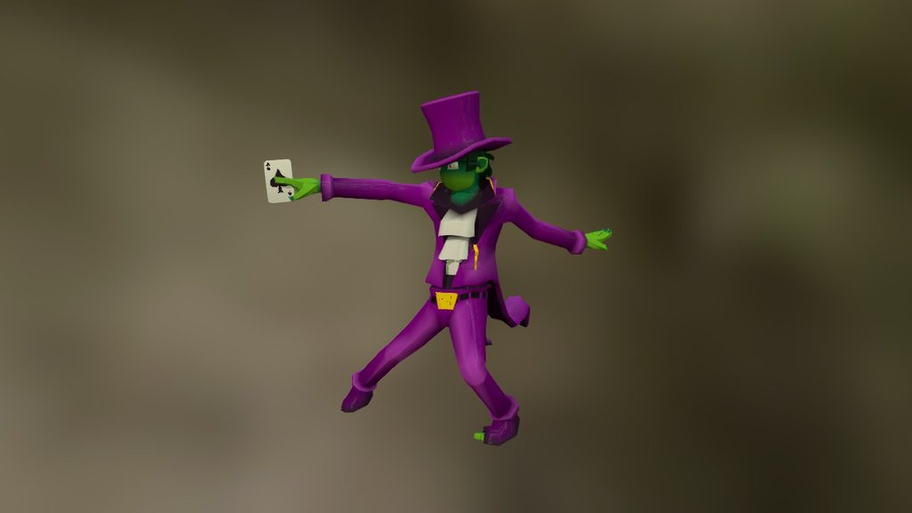 Zombie Magician - 3D model by shadowbrain [cecebac] - Sketchfab
