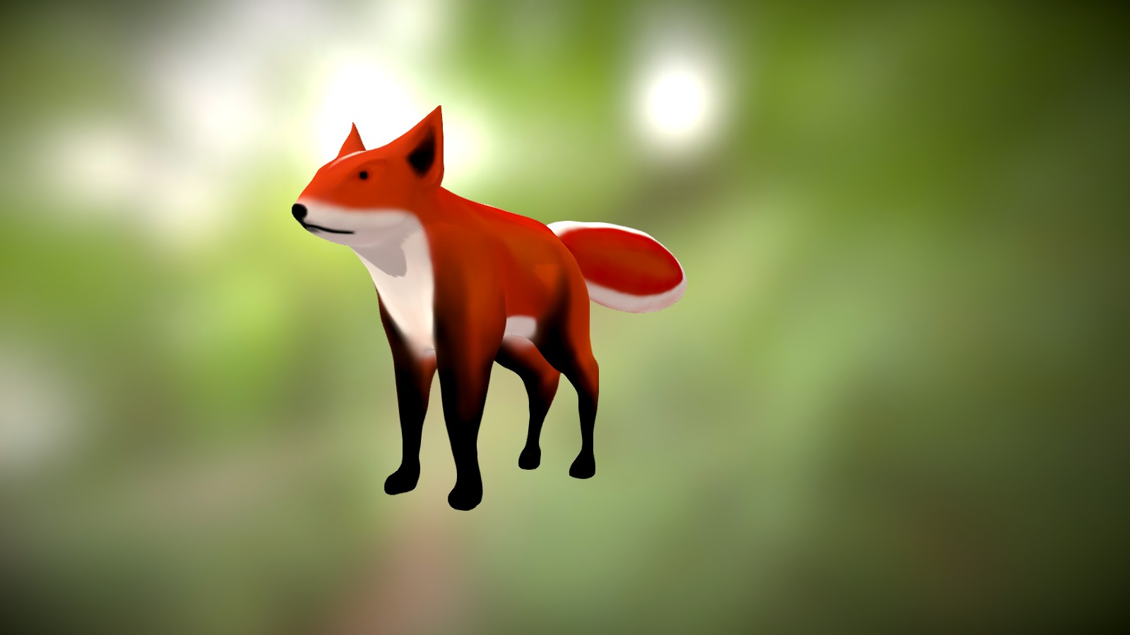 Fox. Fox Tale main character - Download Free 3D model by Alverspin ...