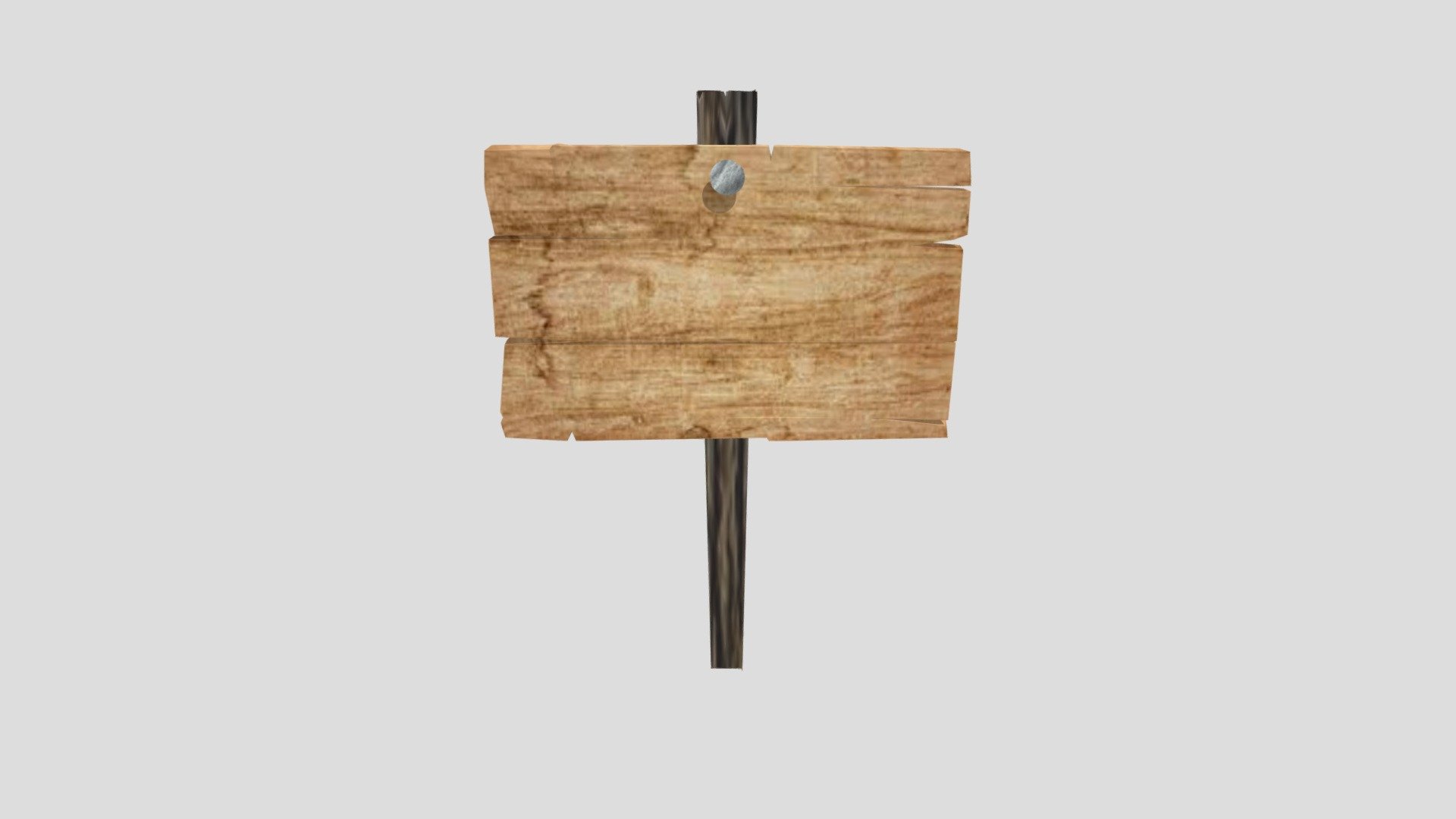 Realistic Signboard - Download Free 3D model by pighunt3r15 [cecf889 ...