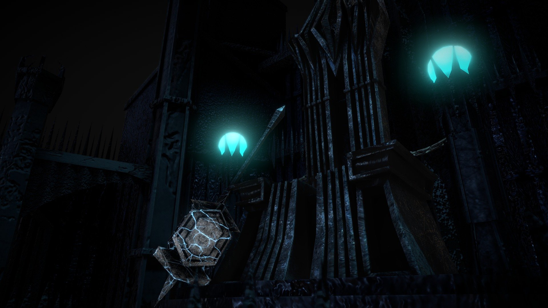 The Throne of Morgoth - 3D model by Adam Peat (@artofadampatrick ...
