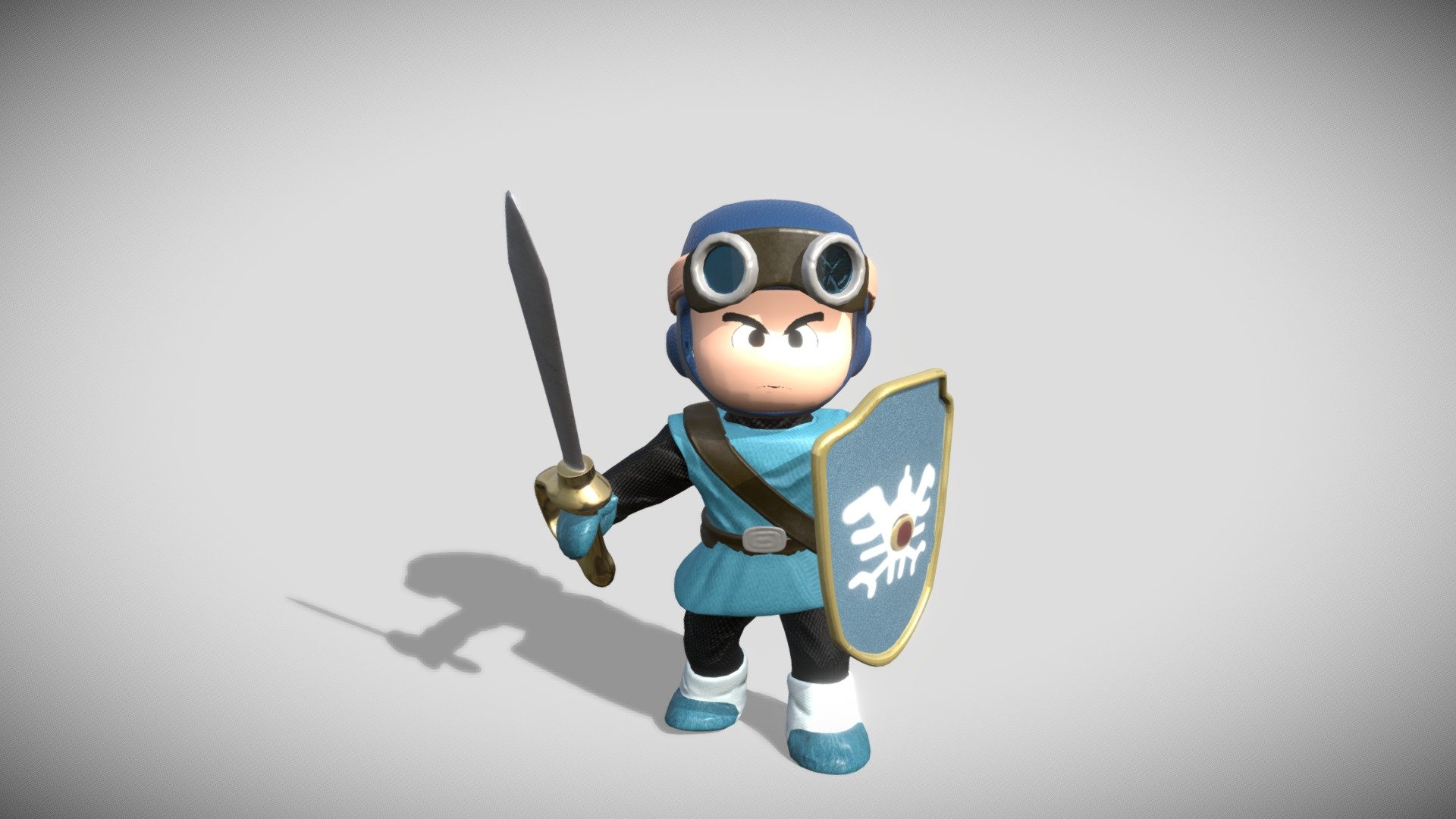 Dragon quest 2 main Character - Download Free 3D model by ThadeuJ ...
