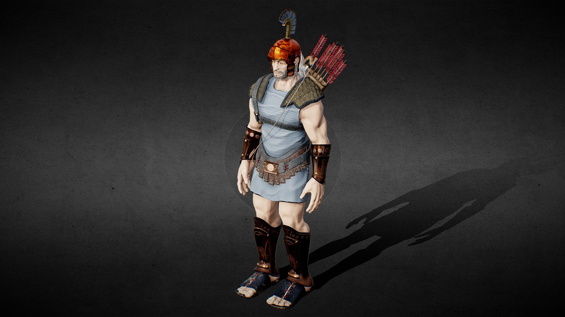 Rome Archer - Buy Royalty Free 3D model by Kasit Studio (@kasit) [ced129e] - Sketchfab Store