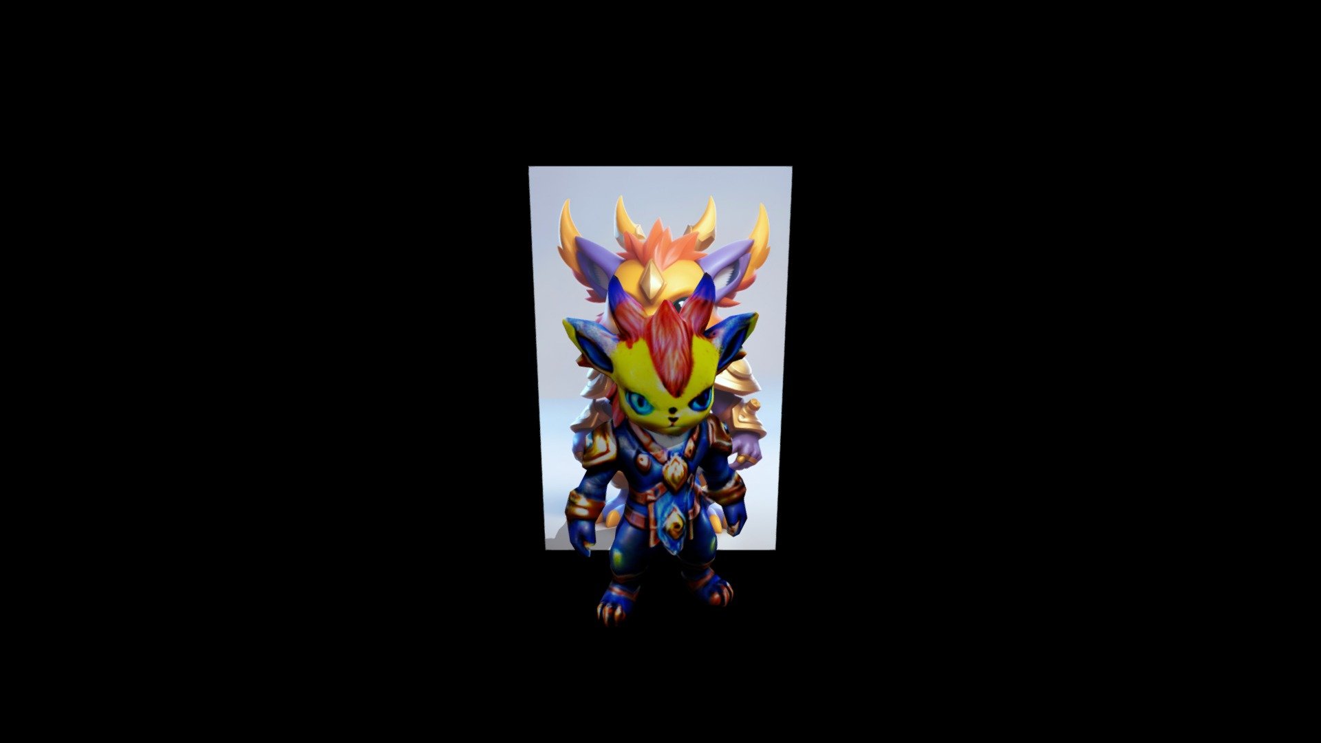toy figurine of a cartoon character. - Download Free 3D model by klrxyz ...