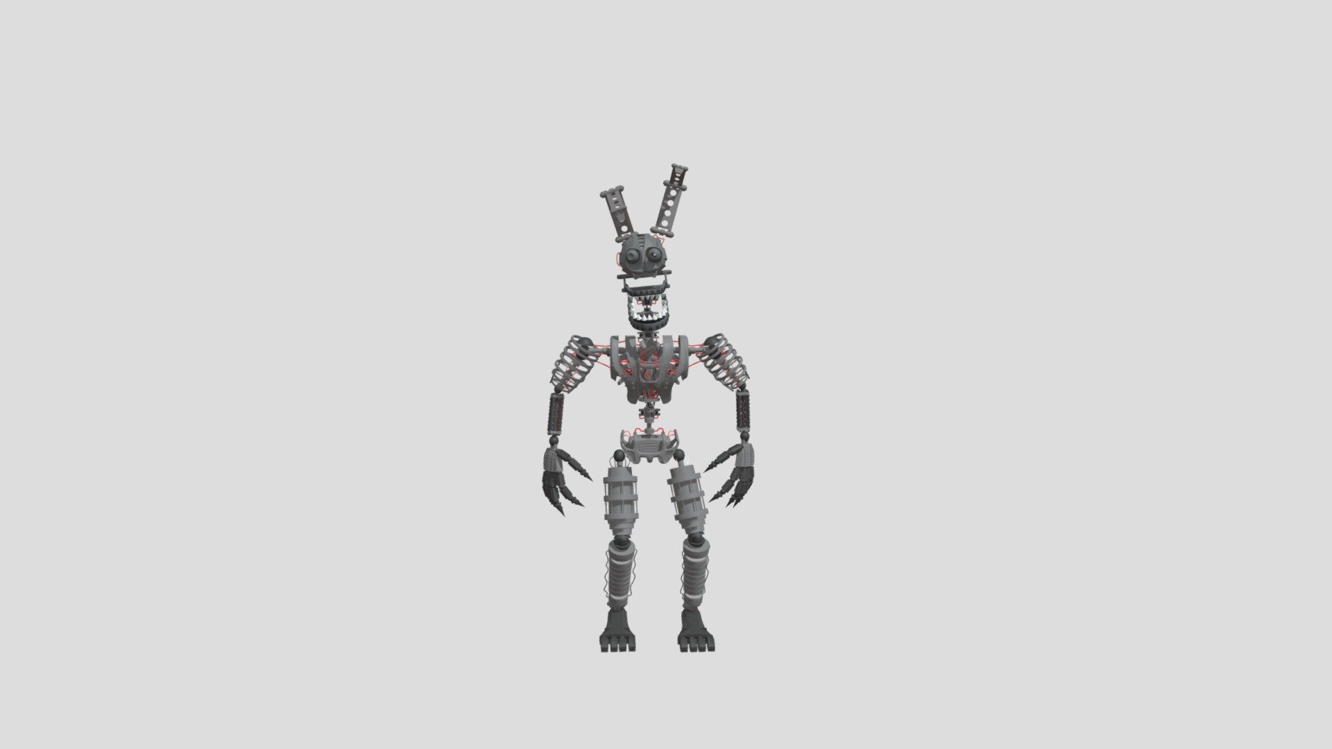 Nightmare Bonnie Endo - Download Free 3D model by dwall8611 [ced2922 ...