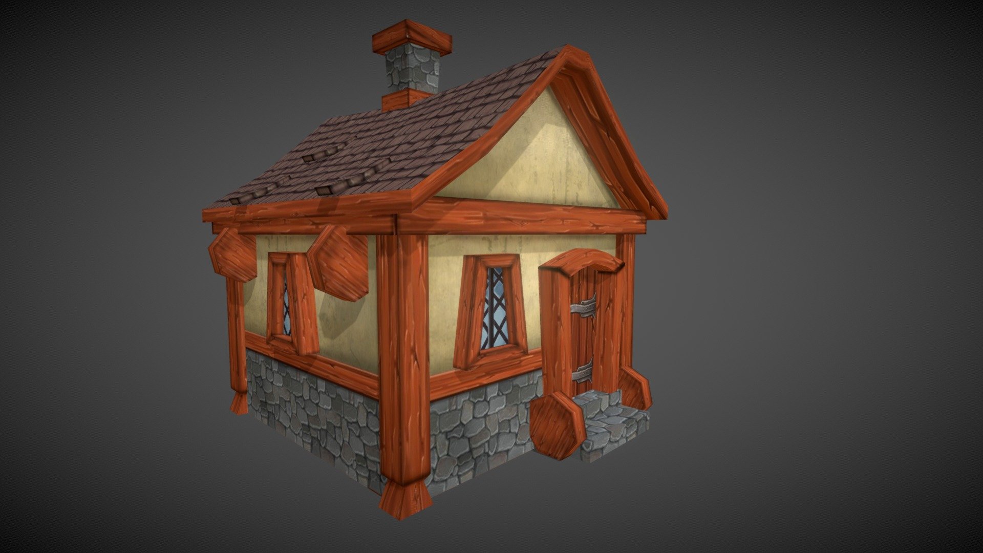 House - 3D model by torhan (@zbrushcinematory) [ced3dd3] - Sketchfab