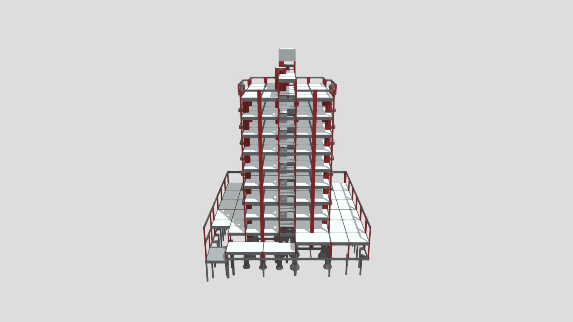 EDIFÍCIO CASTELO TOWER FLATS - 3D model by viktorgarcia [ced4382 ...