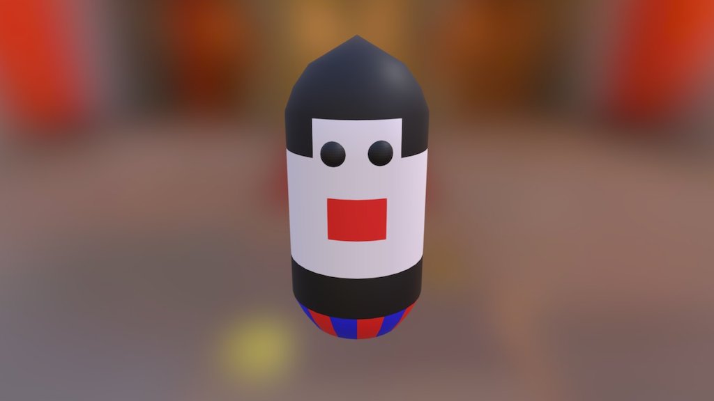 Gambar Boneka Jepang - 3D model by raudhazahrah [ced4cba] - Sketchfab