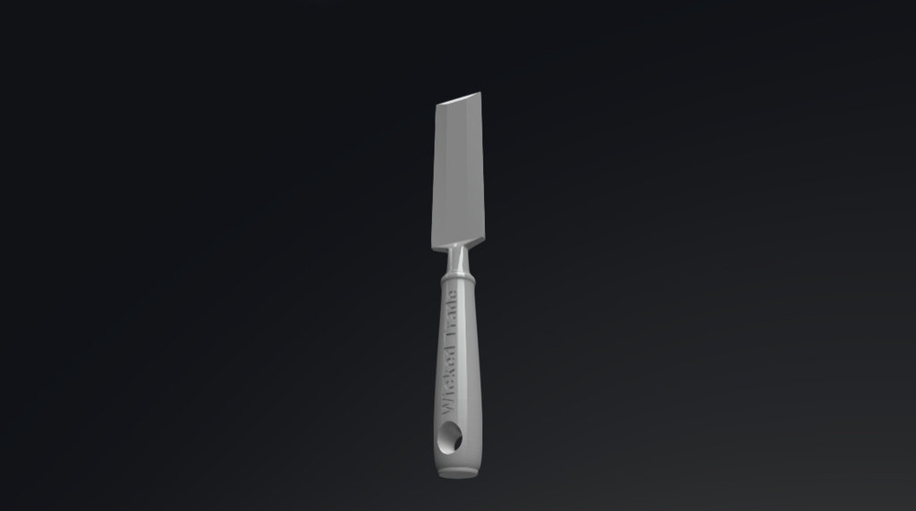 chisel - 3D model by wickedtrade [ced4f0a] - Sketchfab