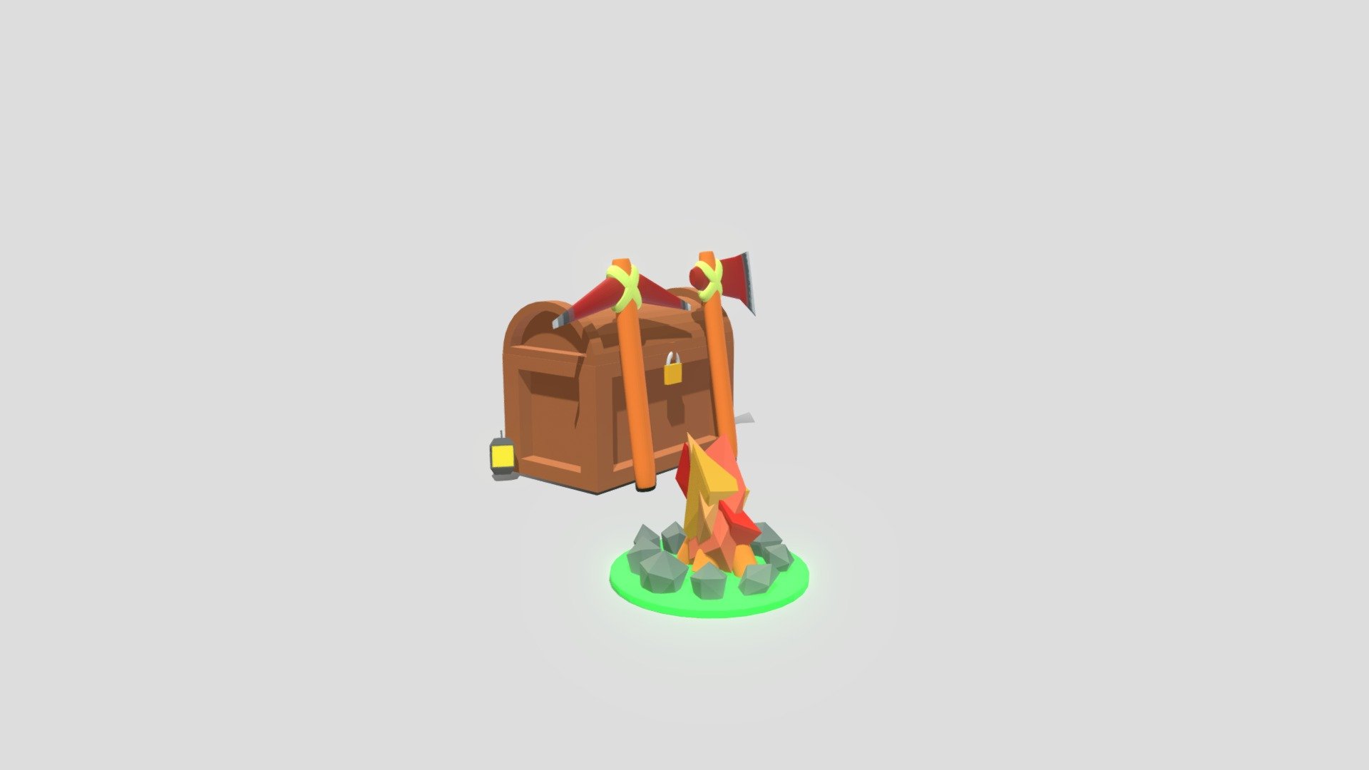 Low Poly Survival Kit - Download Free 3D model by patodaredbull ...