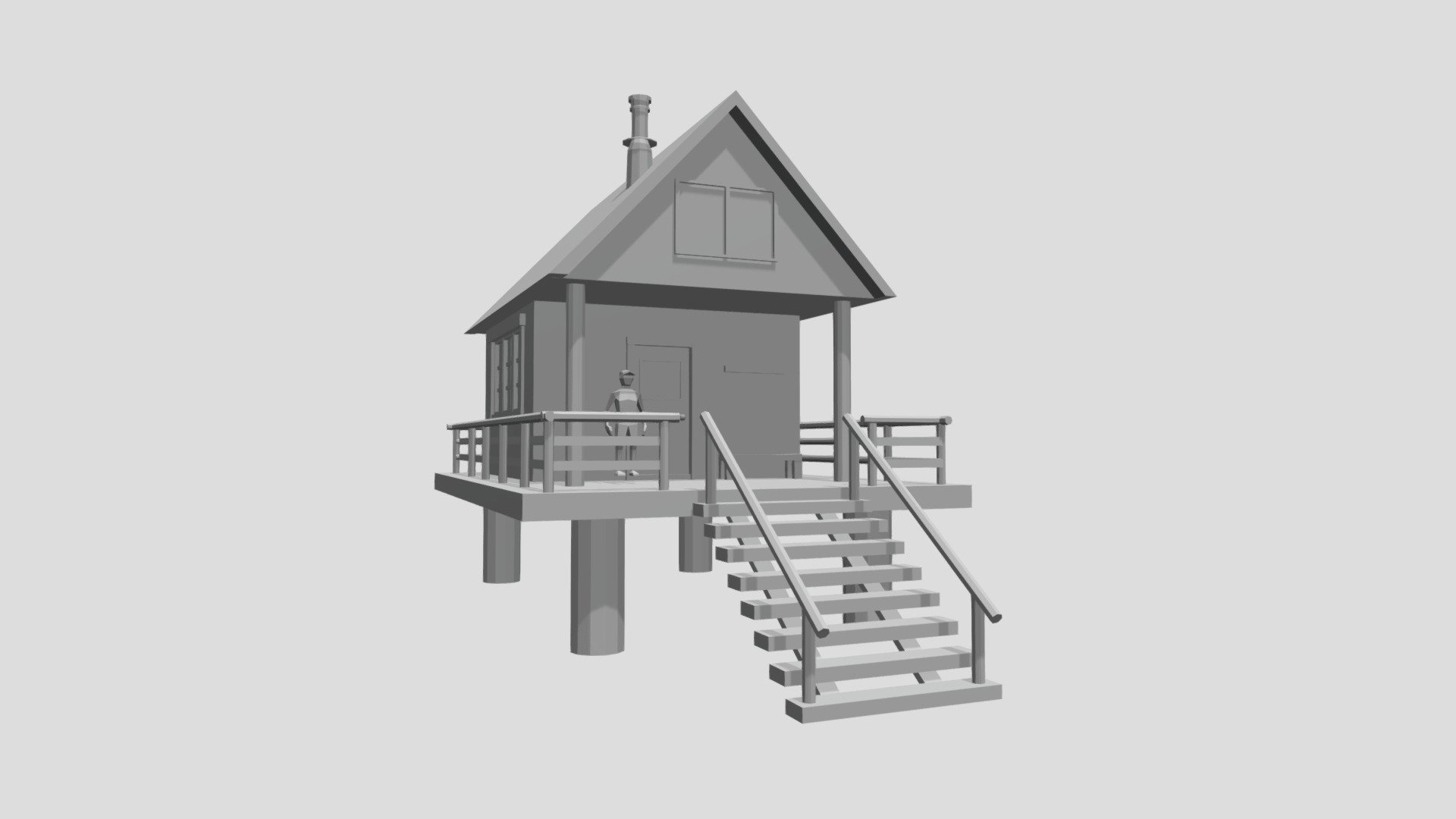 Eco House - 3D model by Mila Meijer (@MilaMeijer) [ced647a] - Sketchfab