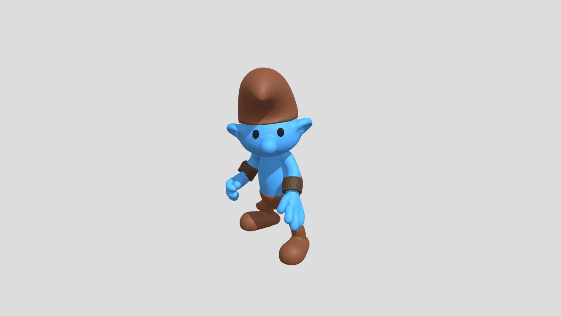 Viking Smurf - Standing Melee Attack - Download Free 3D model by ...