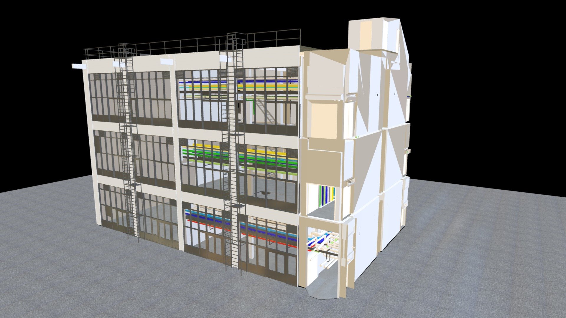 Pharmaceutical plant - 3D model by OCUPLAN ® (@LaserVision) [ced708d ...