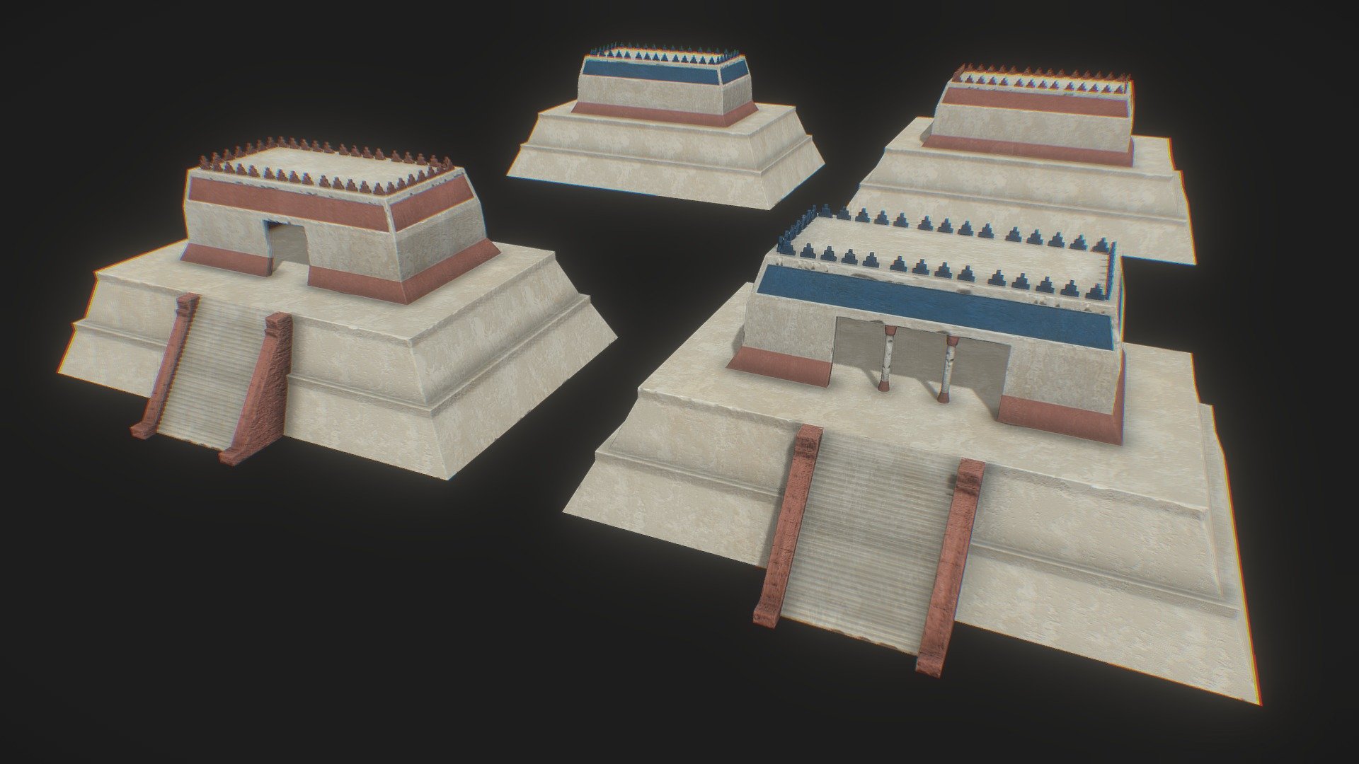 Small-Pyramids - 3D model by Micltan: The Game - An Ancient Mythical ...