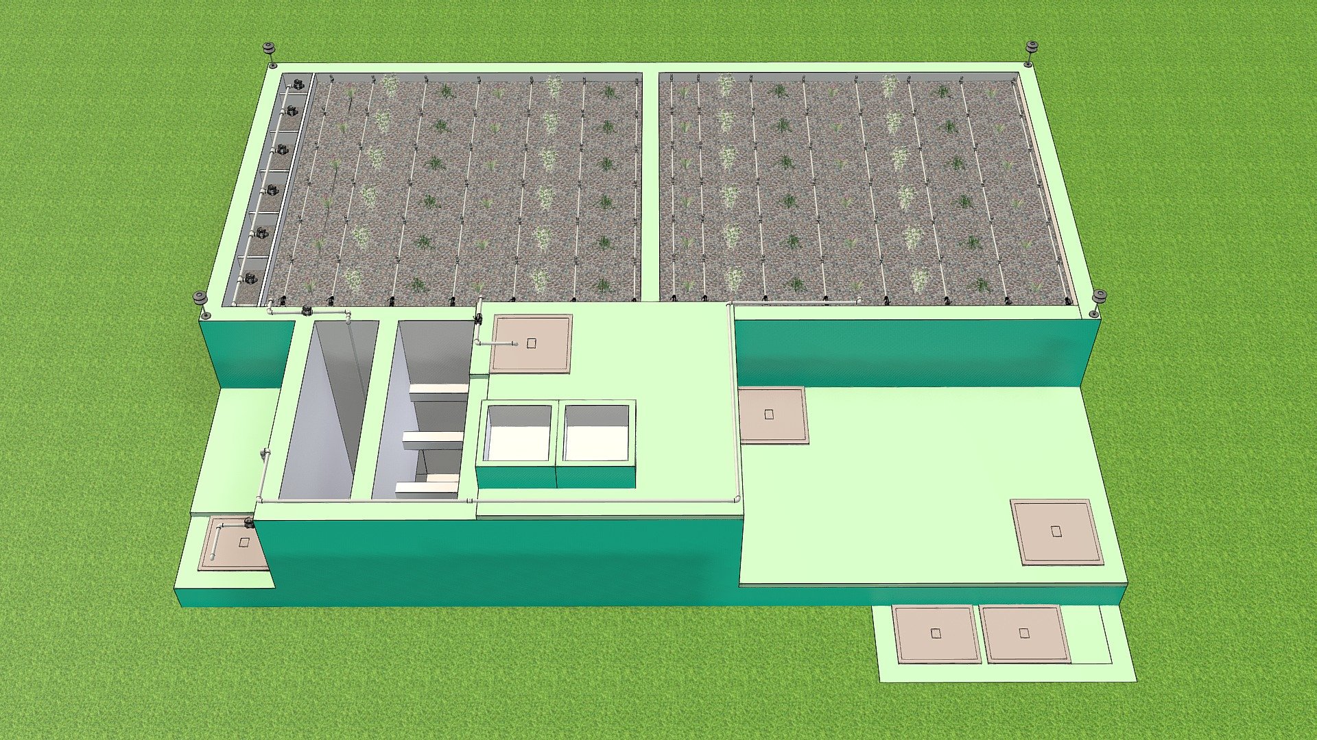 Sewage Treatment Plant - Download Free 3D model by syed saadat (@syed ...
