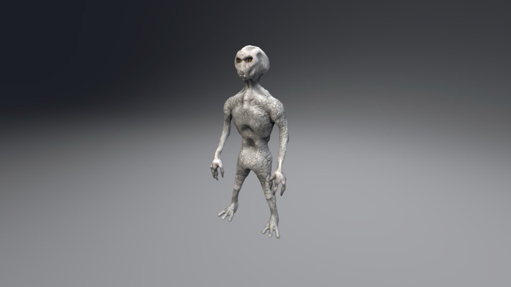 Alien Grey - 3D model by turtleshank [ced8606] - Sketchfab