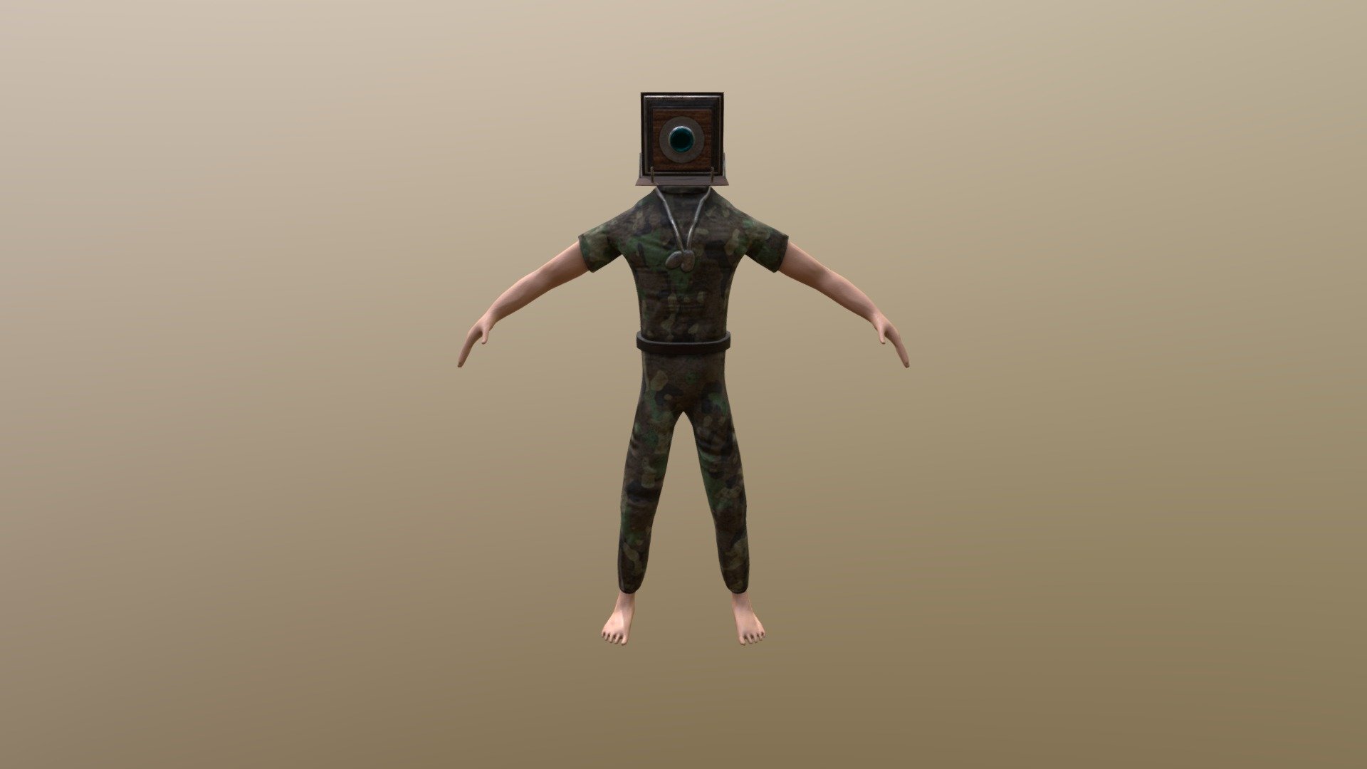 Camera Man - 3D model by bretonballas [ced980f] - Sketchfab