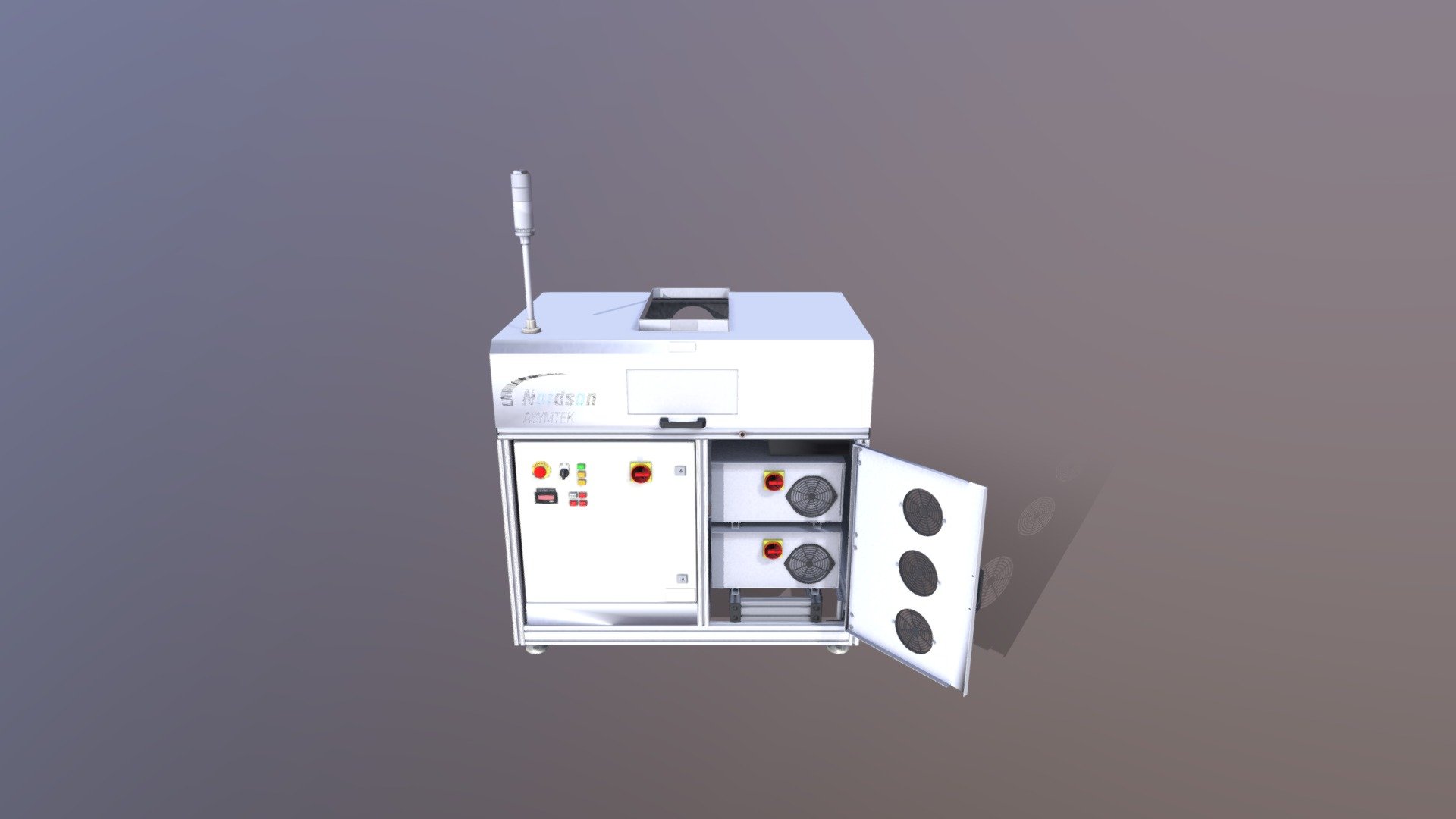 Nordson UV6 w_ Riser - 3D model by whinkle [ceda292] - Sketchfab