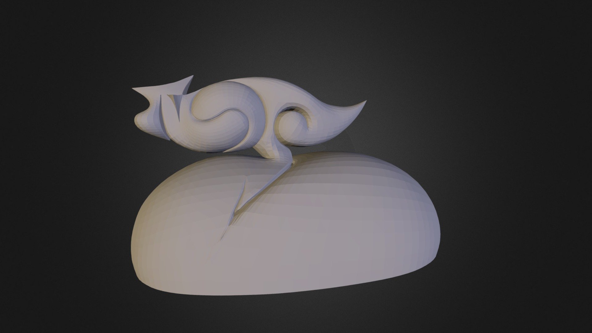 Throw Up (trianglereduced) - 3D model by nyce [ceda6d1] - Sketchfab