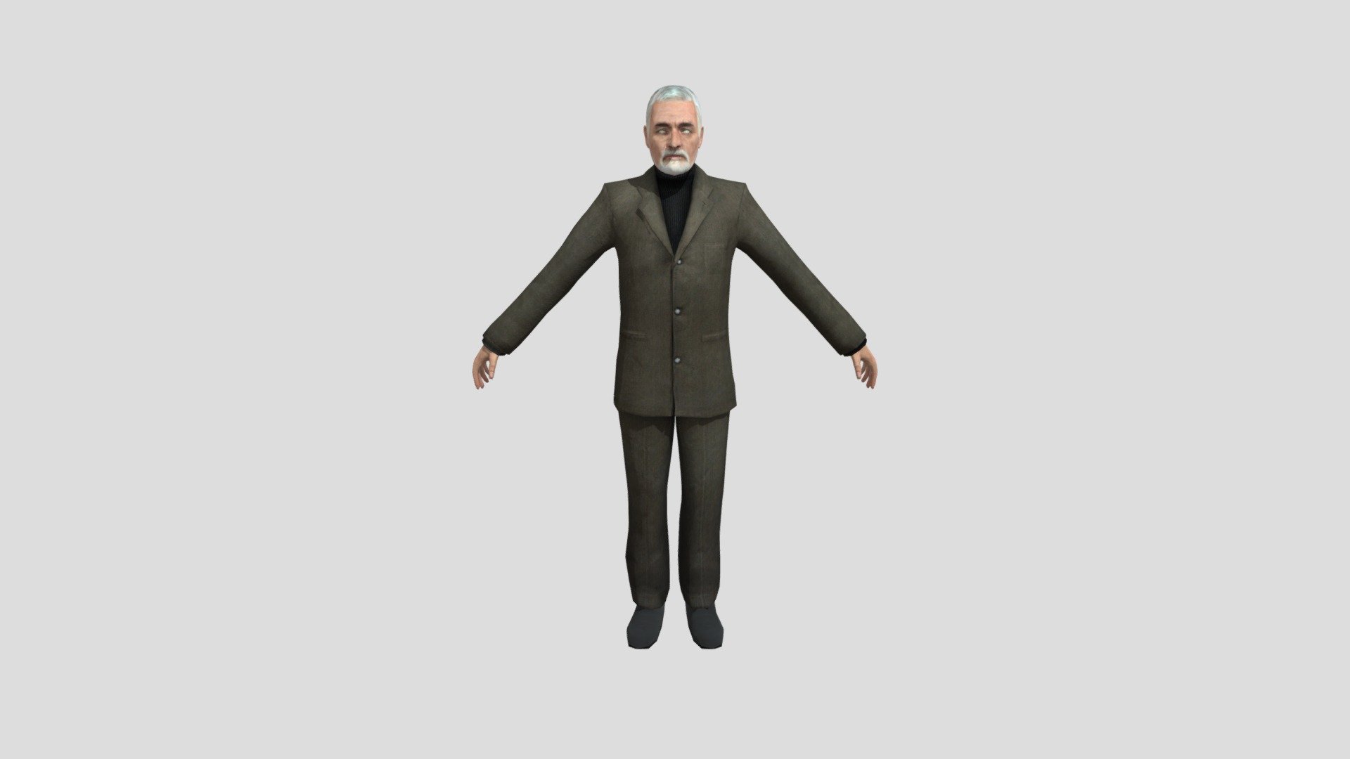 Half- Life 2 - Dr Wallace Breen - Download Free 3D model by Wheelslip ...