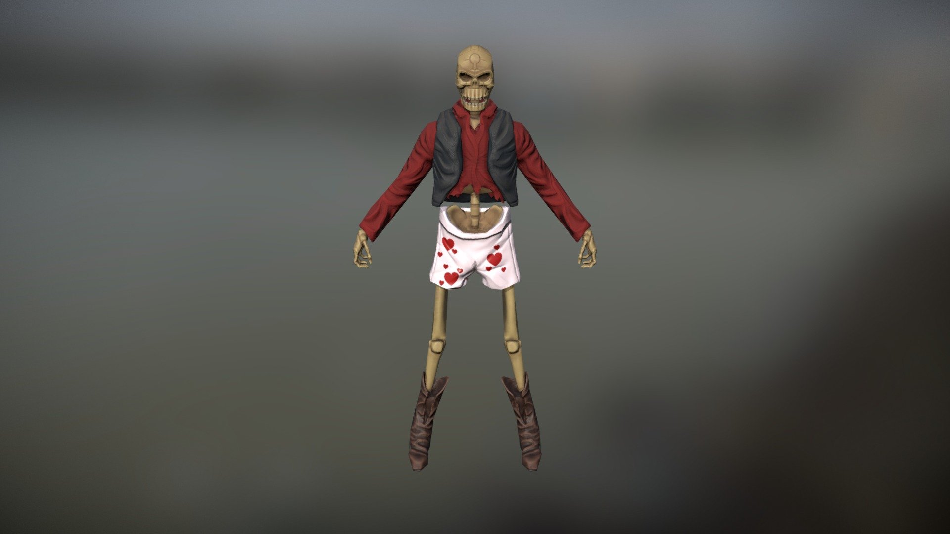 T Pose Skeleton - 3D model by Tom Miliez (@TomMiliez) [cedbc38] - Sketchfab