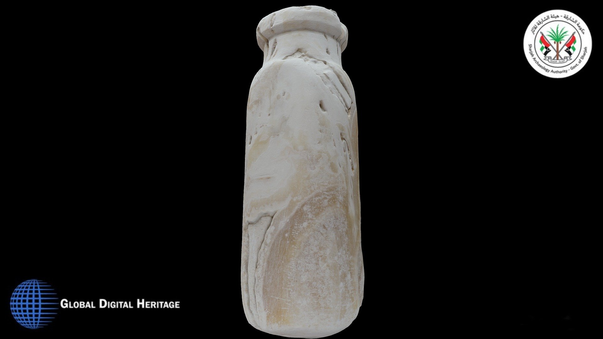 Calcite Vase No. 41 Mleiha, Sharjah, UAE - Download Free 3D model by ...