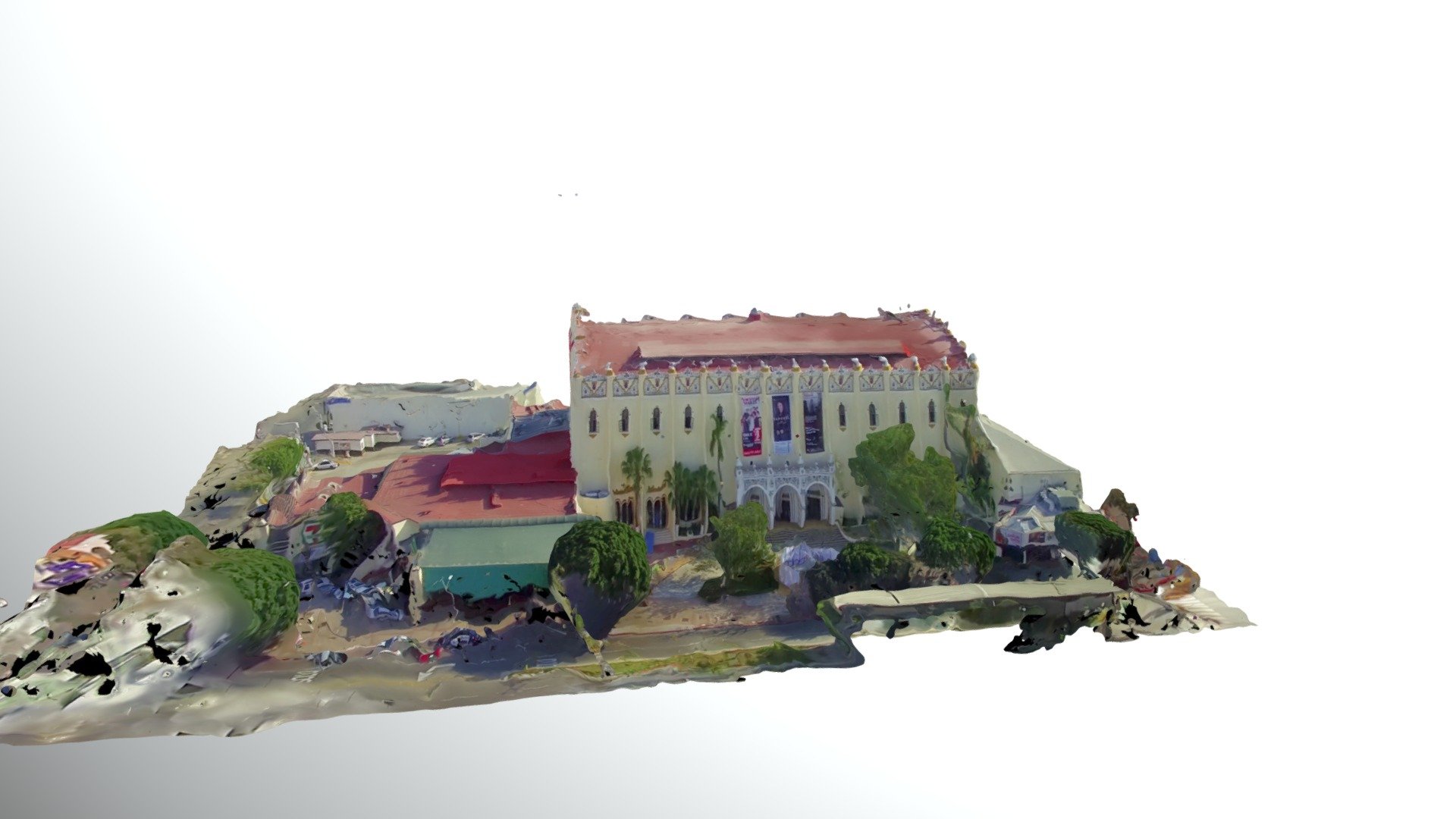 El Foro Antiguo Palacio Jai Alai - Download Free 3D model by jose ...