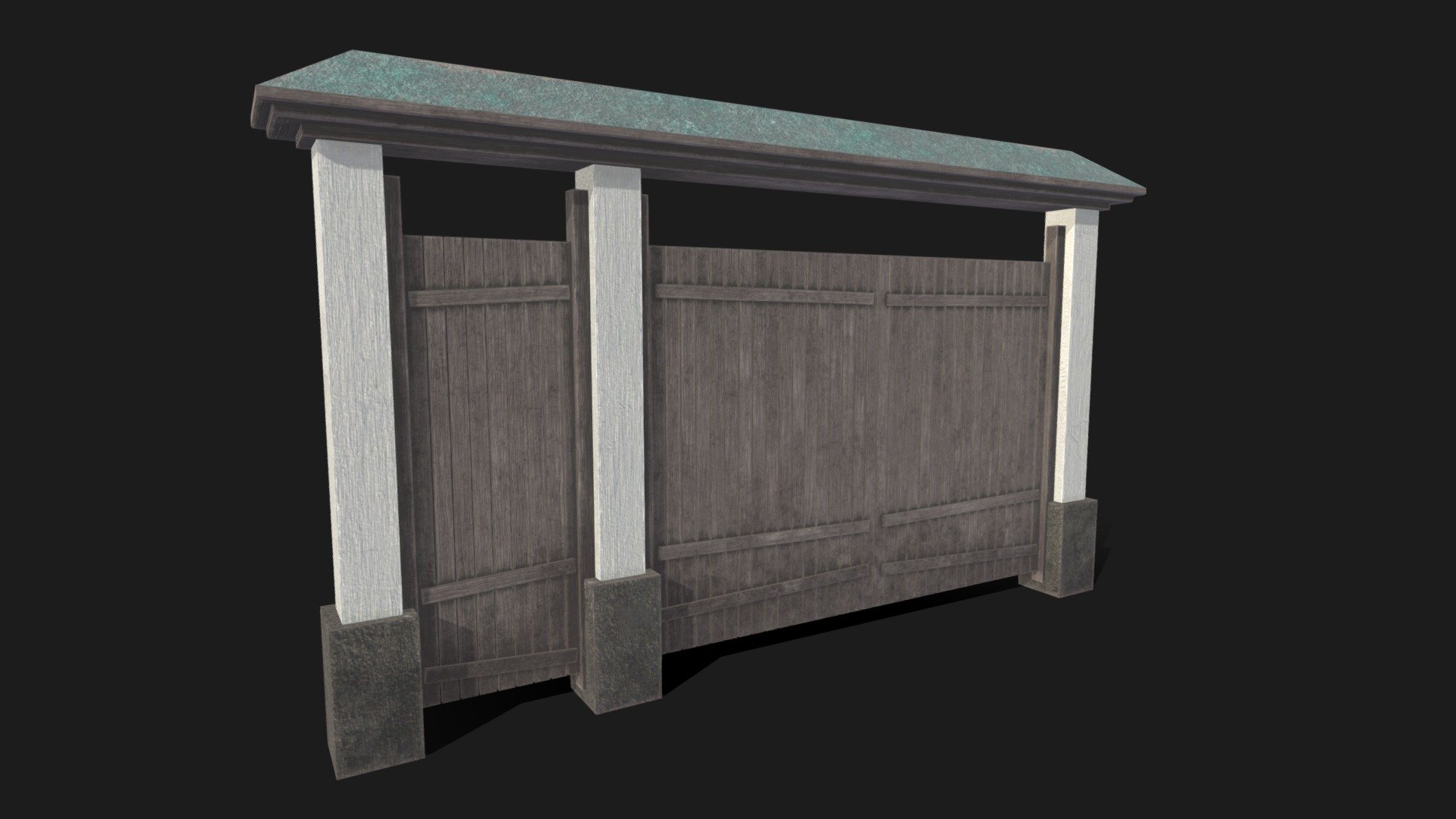 Old Wooden Gates - Download Free 3D model by luganskiy [cedf7b8 ...