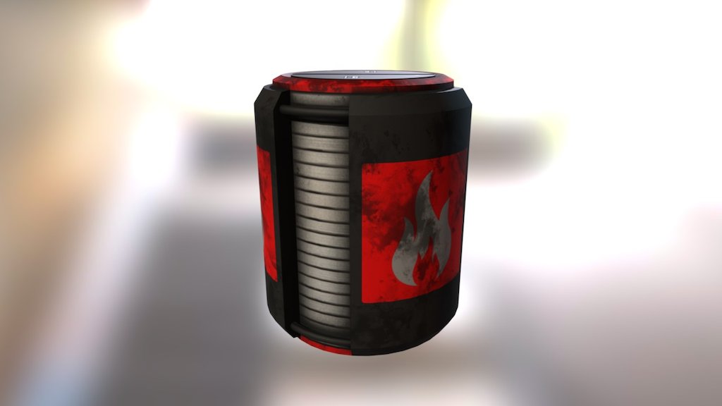 Futuristic Barrel - 3D model by DelPacho [cee0b3f] - Sketchfab