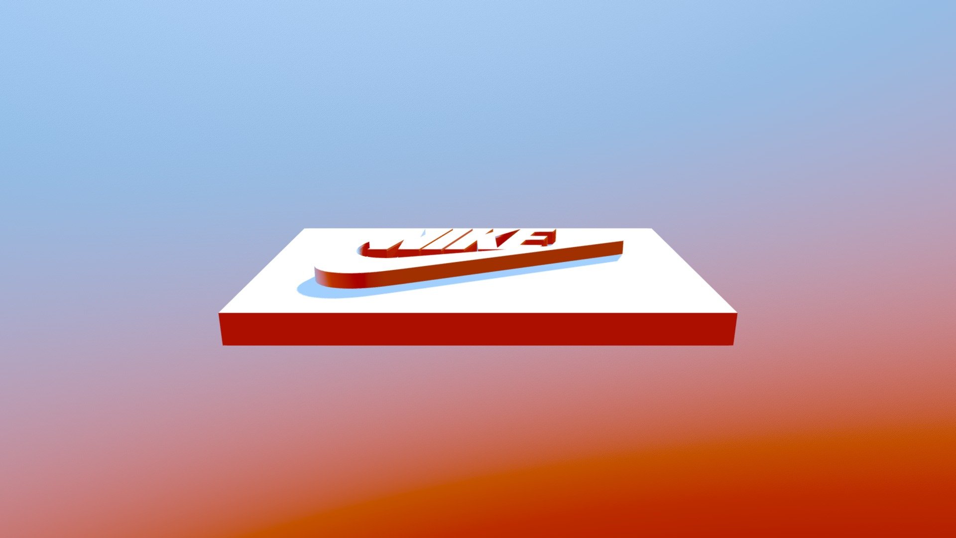 Nike Logo Plate - 3D model by VILstudent [cee512c] - Sketchfab