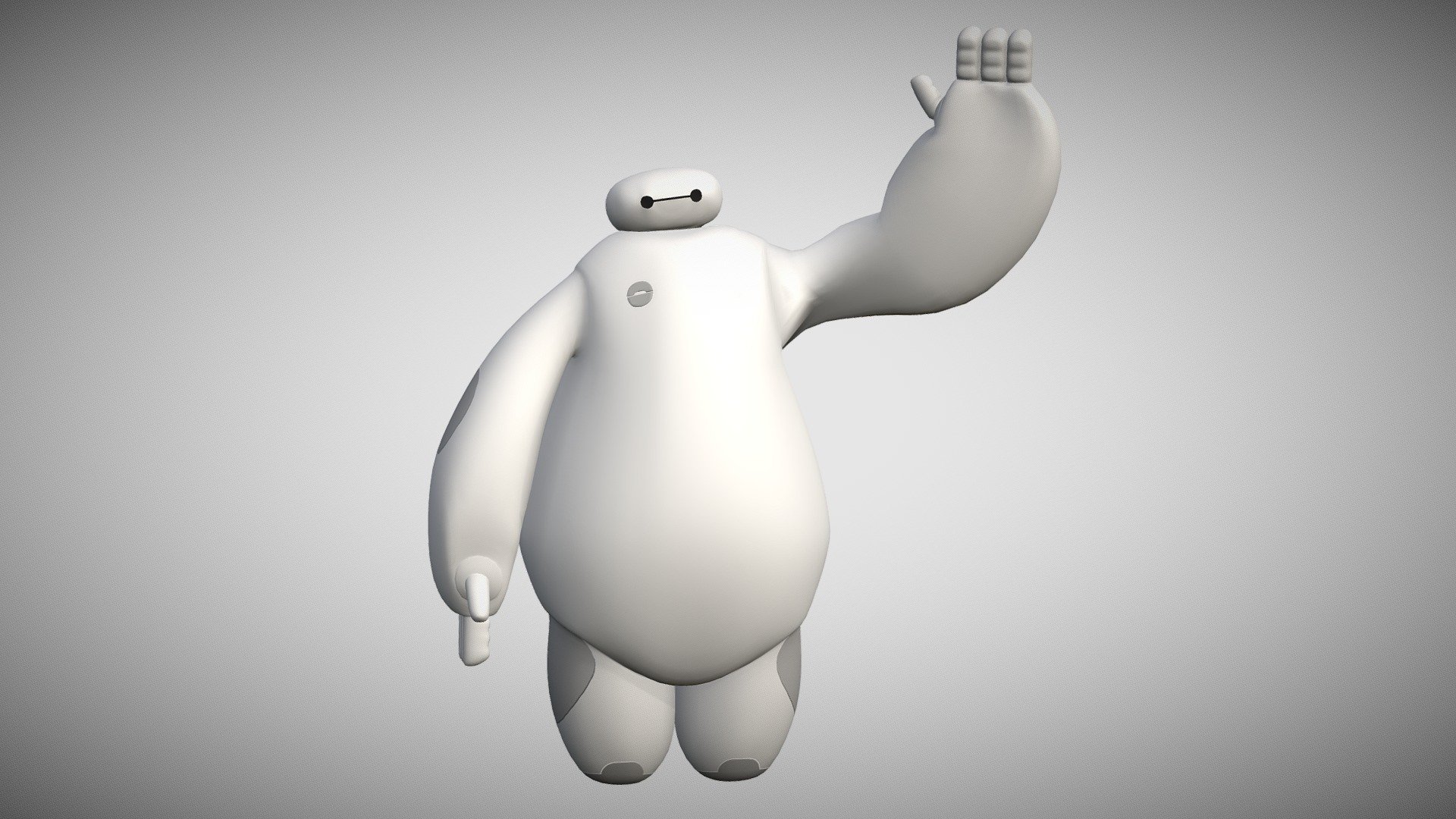 Baymax Animate - 3D model by Jane_k [cee9e19] - Sketchfab