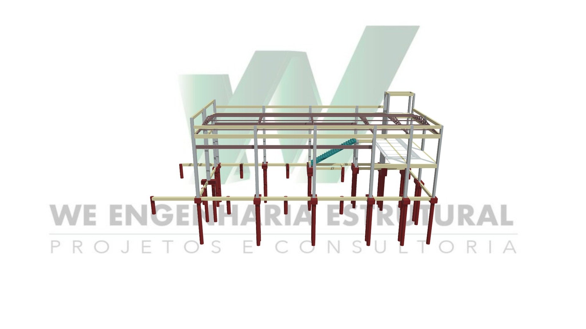3d Estrutural Gc 3d Model By We Engenharia Weengenharia [ceeb275