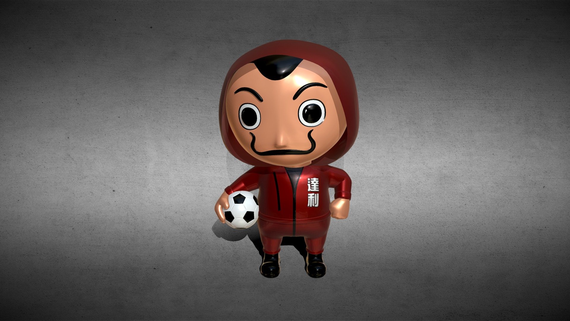 達利公仔/ Dali’s 3D Figure/＃FRP Figure - 3D model by takuwu [ceeb2c8 ...