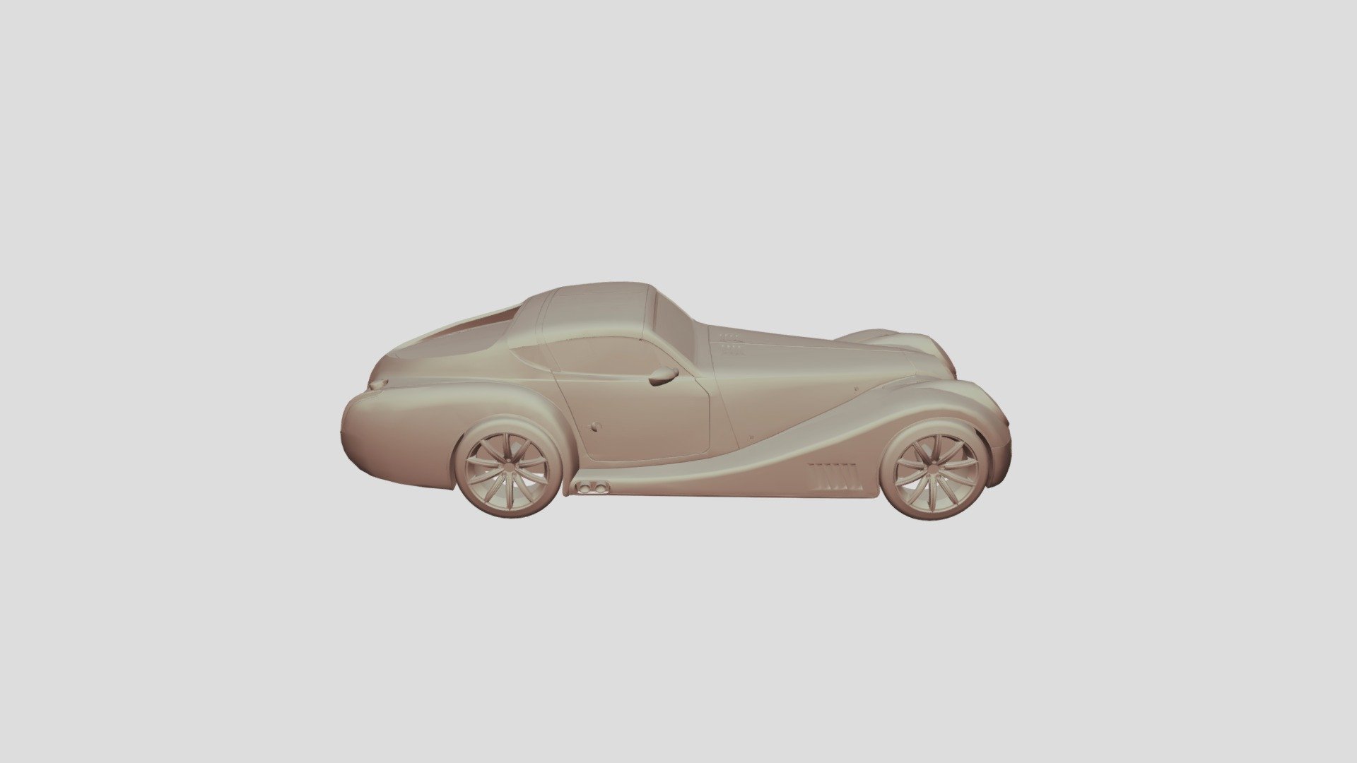 Morgan-Aero scale1-65 lowpoly for 3D-printing - Download Free 3D model ...