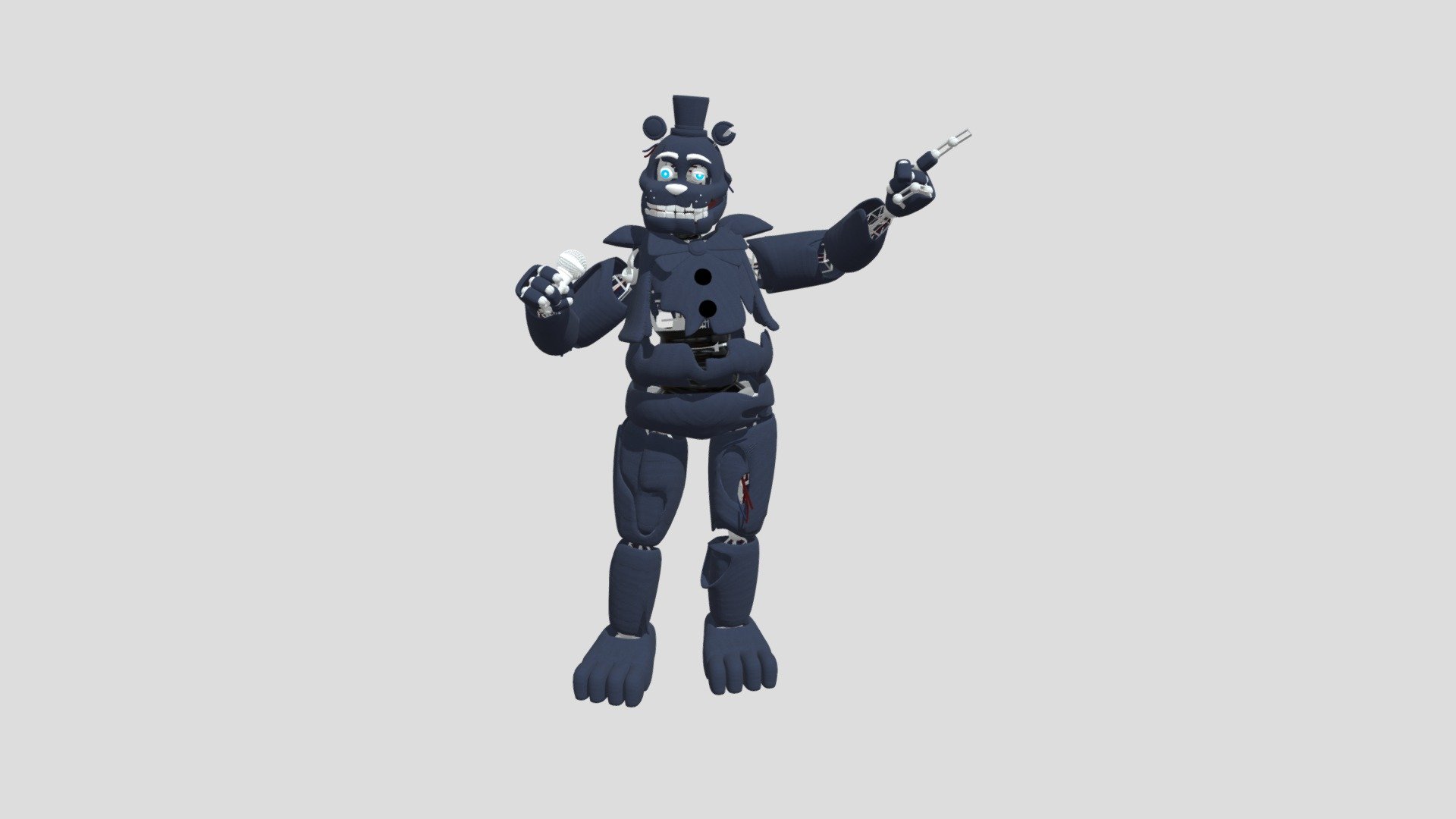 W- Freddy - Download Free 3D model by AndyBy2002 [ceeb88e] - Sketchfab