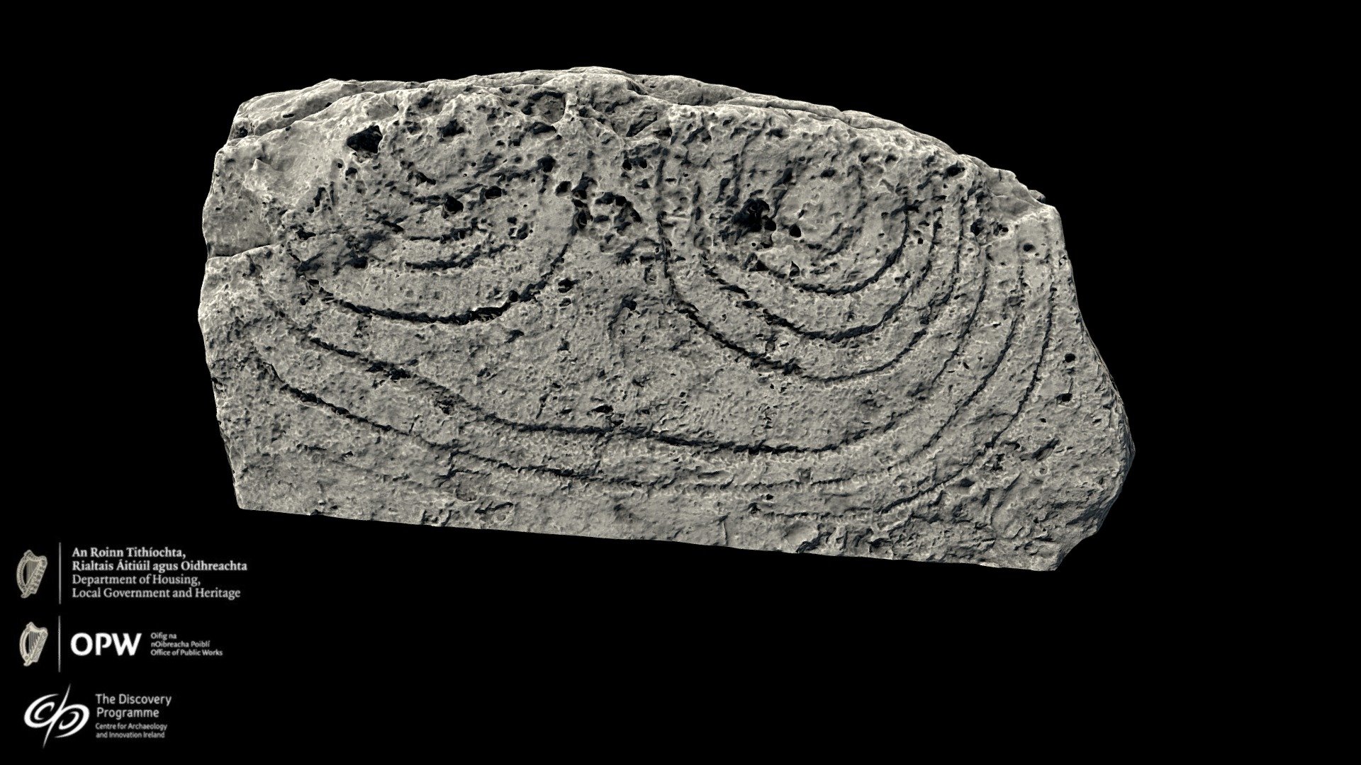Kerbstone 22, Knowth (Stone) - 3D model by The Discovery Programme ...