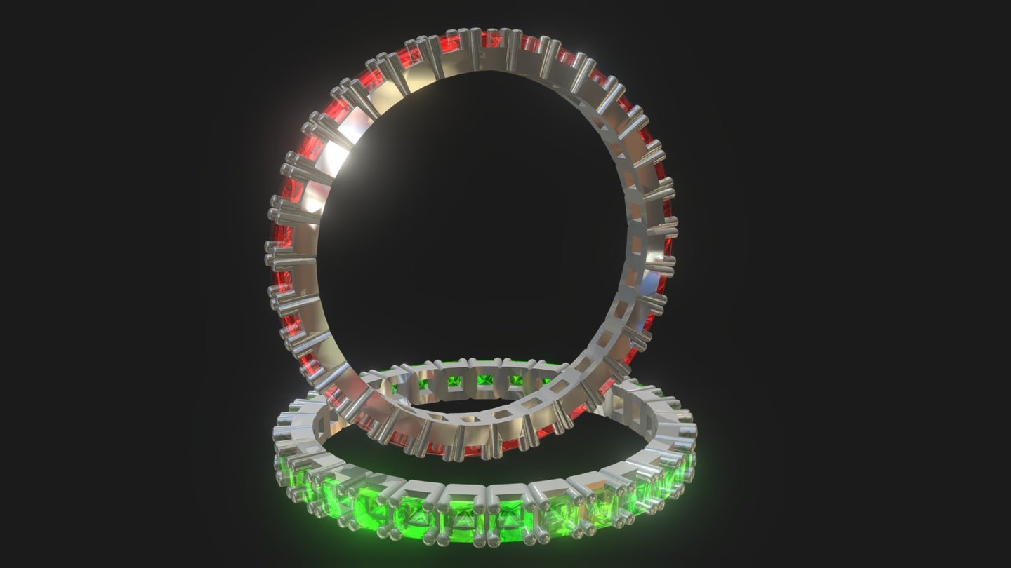 Rings - 3D model by HB3D (@bereksi) [ceec66c] - Sketchfab