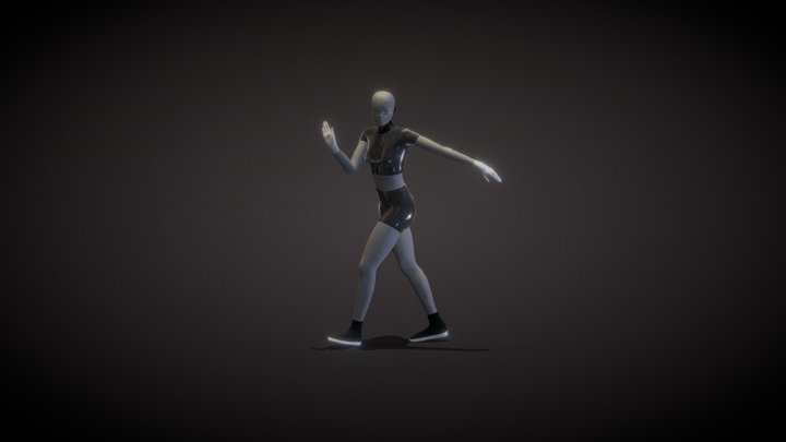 Dance-animation 3D models - Sketchfab