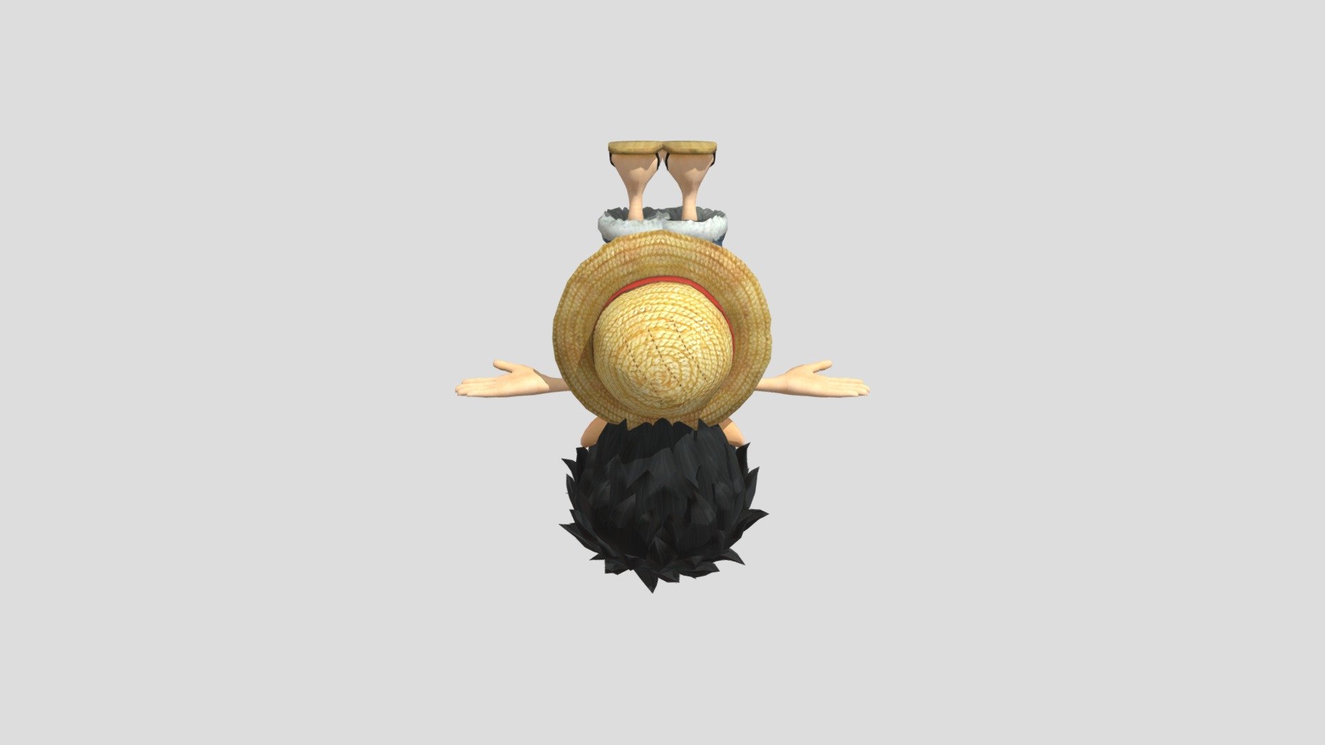 Monkey D. Luffy (Small) - Download Free 3D model by Cyrone™ (@Cyrone ...
