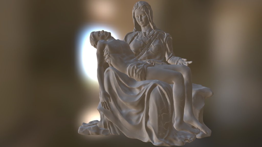 Pieta Sculpture - 3D model by pingdou [ceedfd2] - Sketchfab