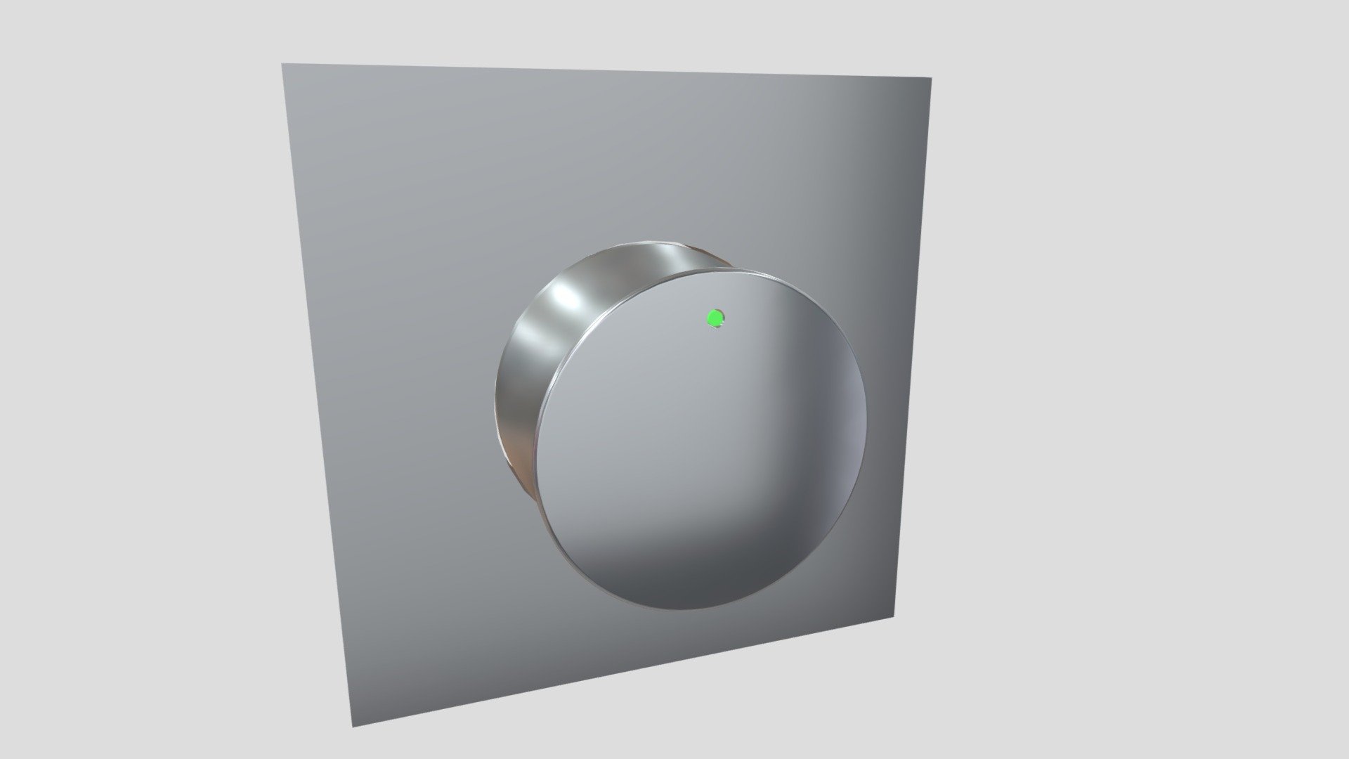 Curved knob - 3D model by Adam David (@pennyweightTechnology) [ceee5c1 ...