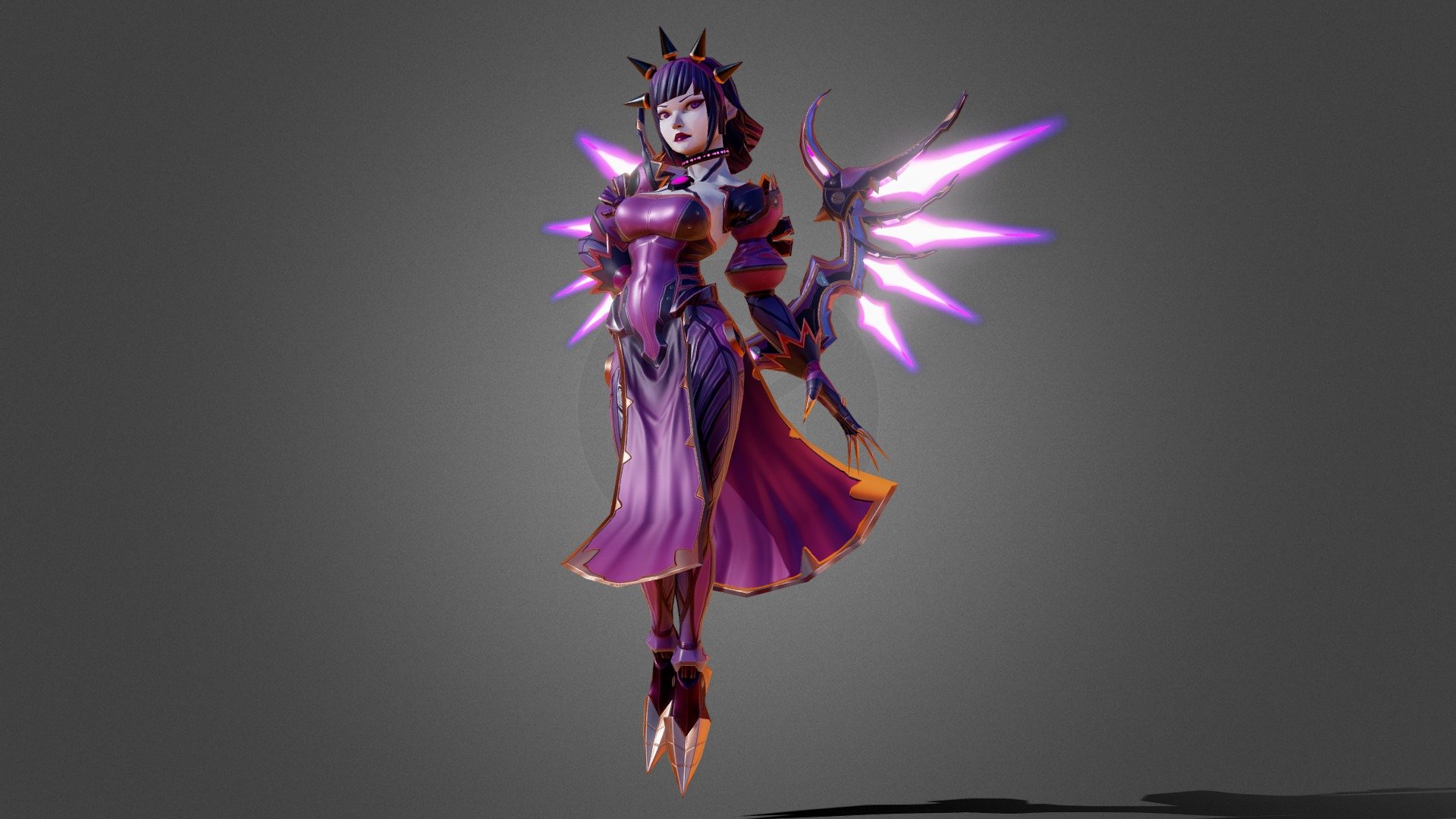 Stylized Reaper character - 3D model by Binho Jeong (@binhoj) [ceeedf3 ...