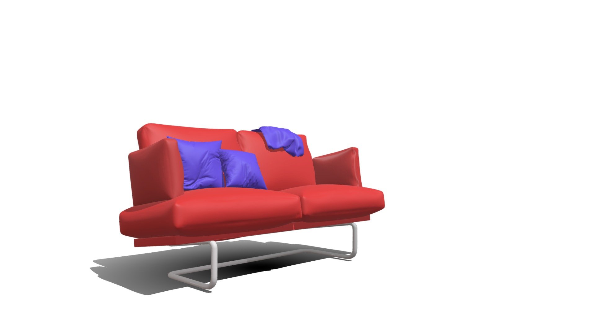 sofa - 3D model by federicaduranti [ceef3a4] - Sketchfab