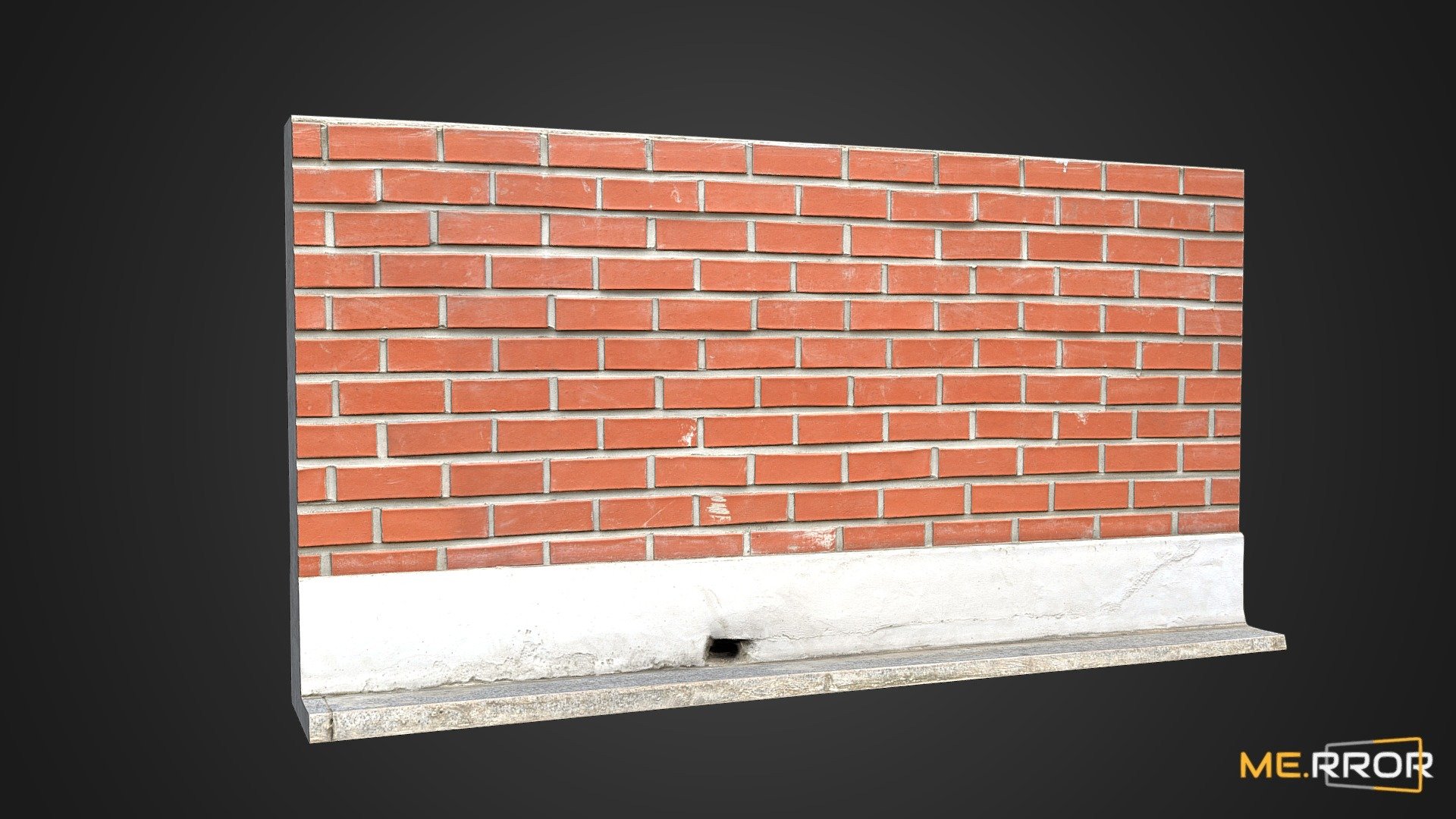 [Game-Ready] Brick Wall - Buy Royalty Free 3D model by ME.RROR Studio ...
