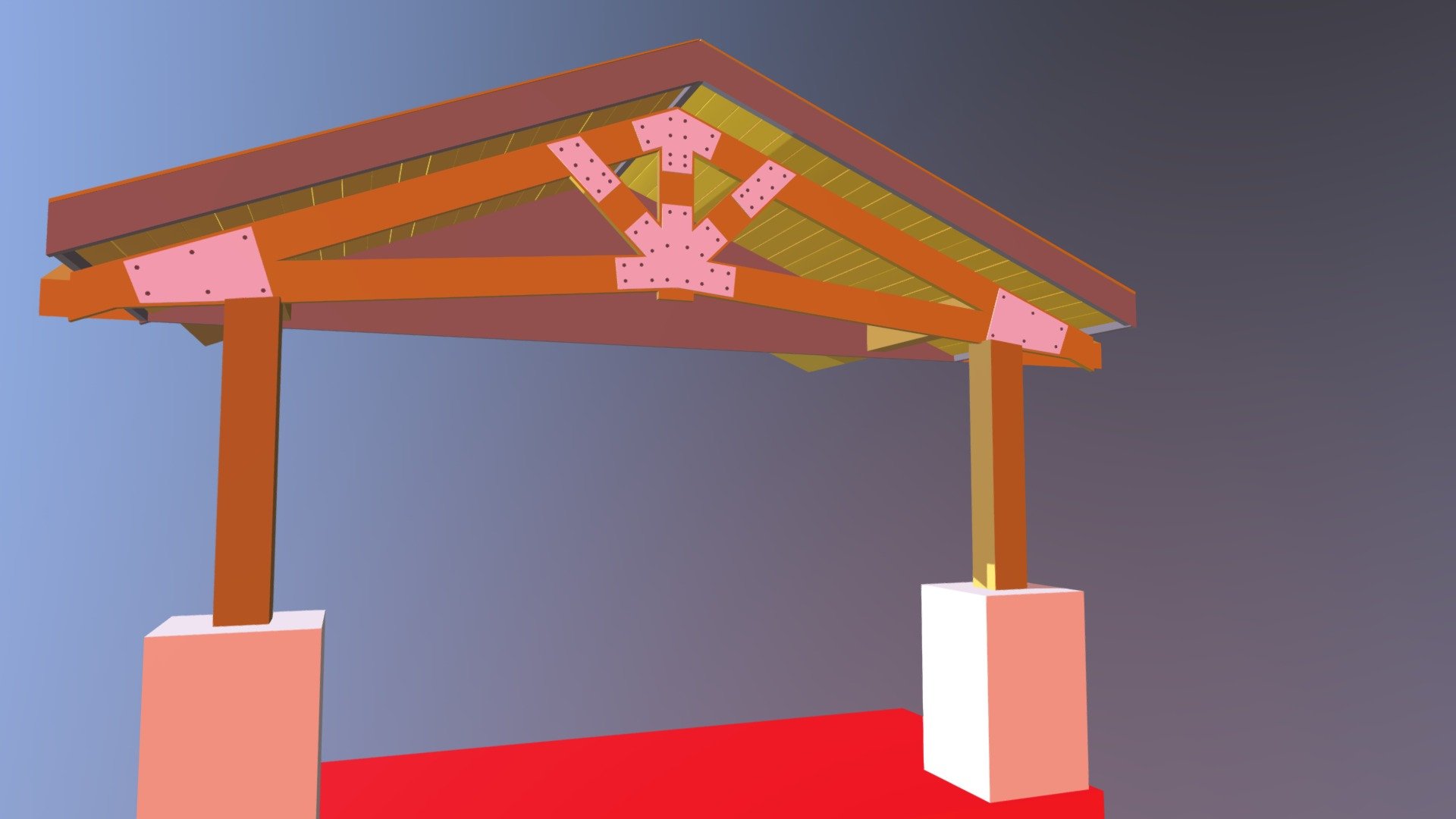 Roof Design - 3D model by JD Stairs (@Jkwebster14) [cef68d8] - Sketchfab